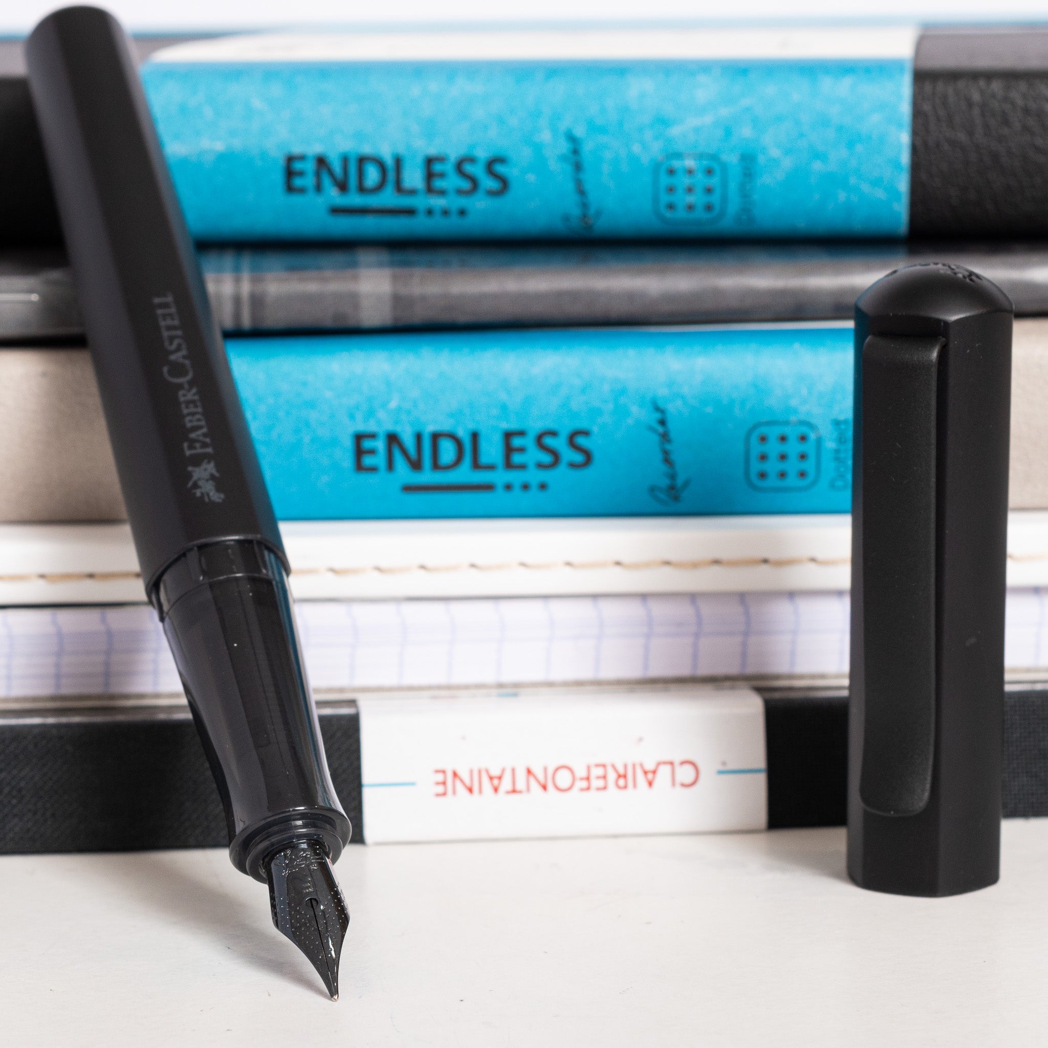 Faber-Castell Hexo Fountain Pen - Matte Black – Truphae