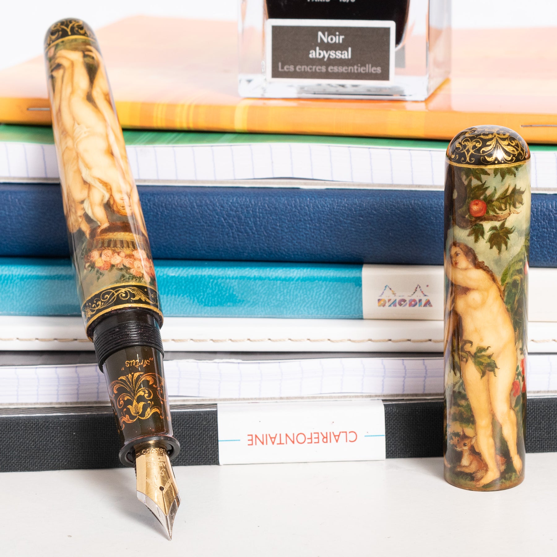 Artus the World of Rubens Hand Painted Fountain Pen - Preowned – Truphae