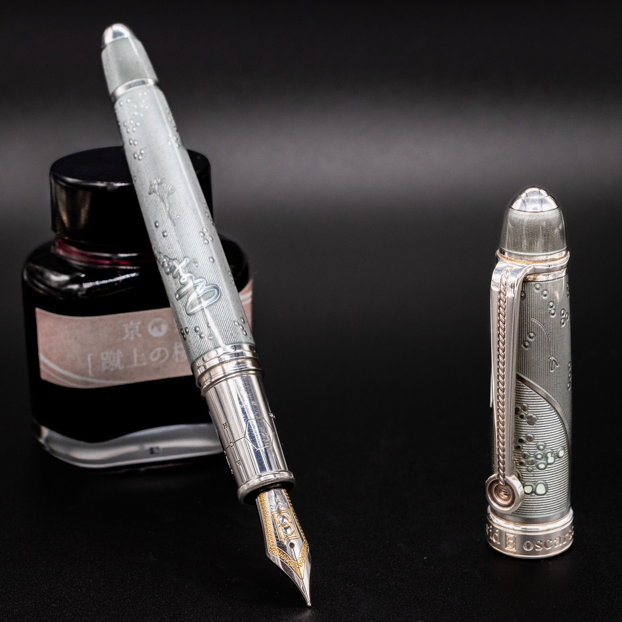 David Oscarson Alexander Fleming Fountain Pen - Grey – Truphae