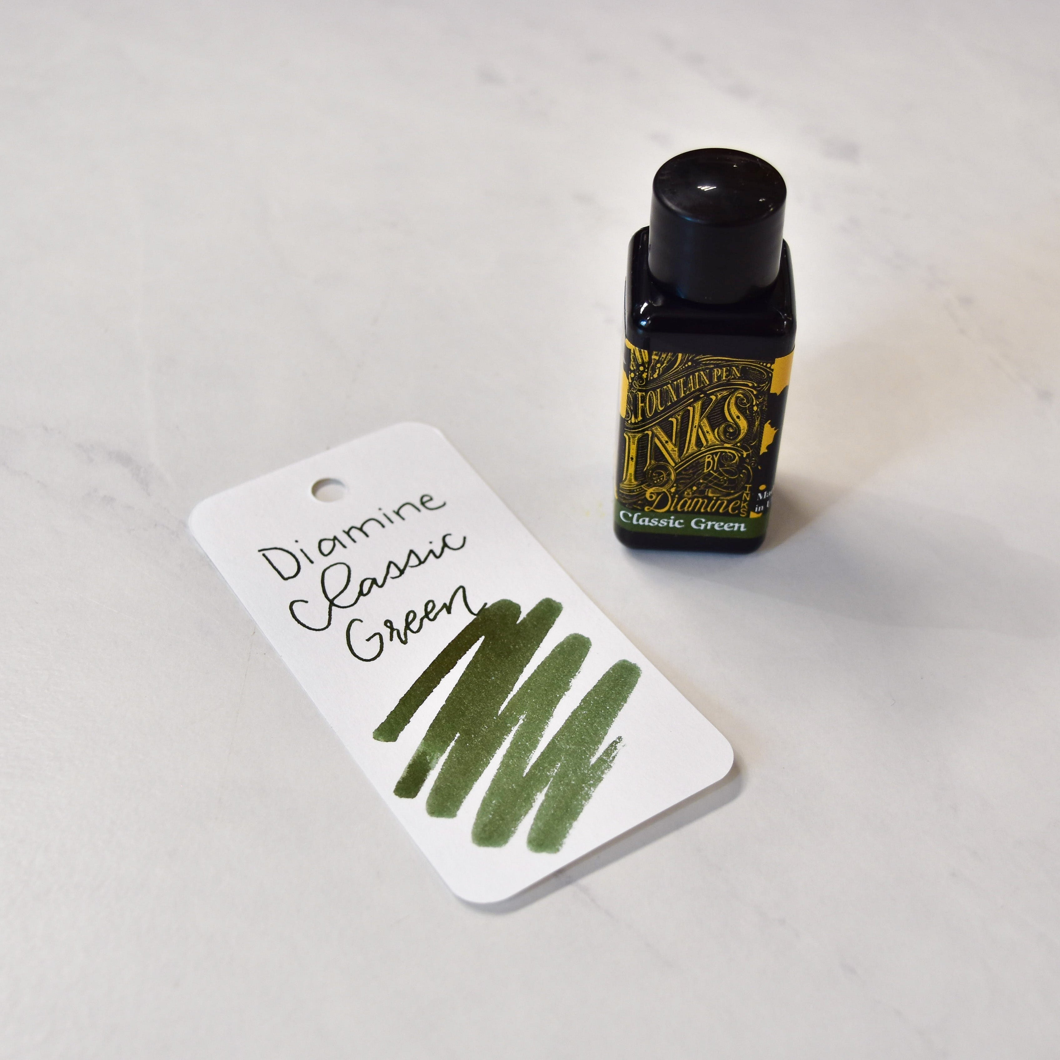 Diamine Ink Bottle - Classic Green – Truphae
