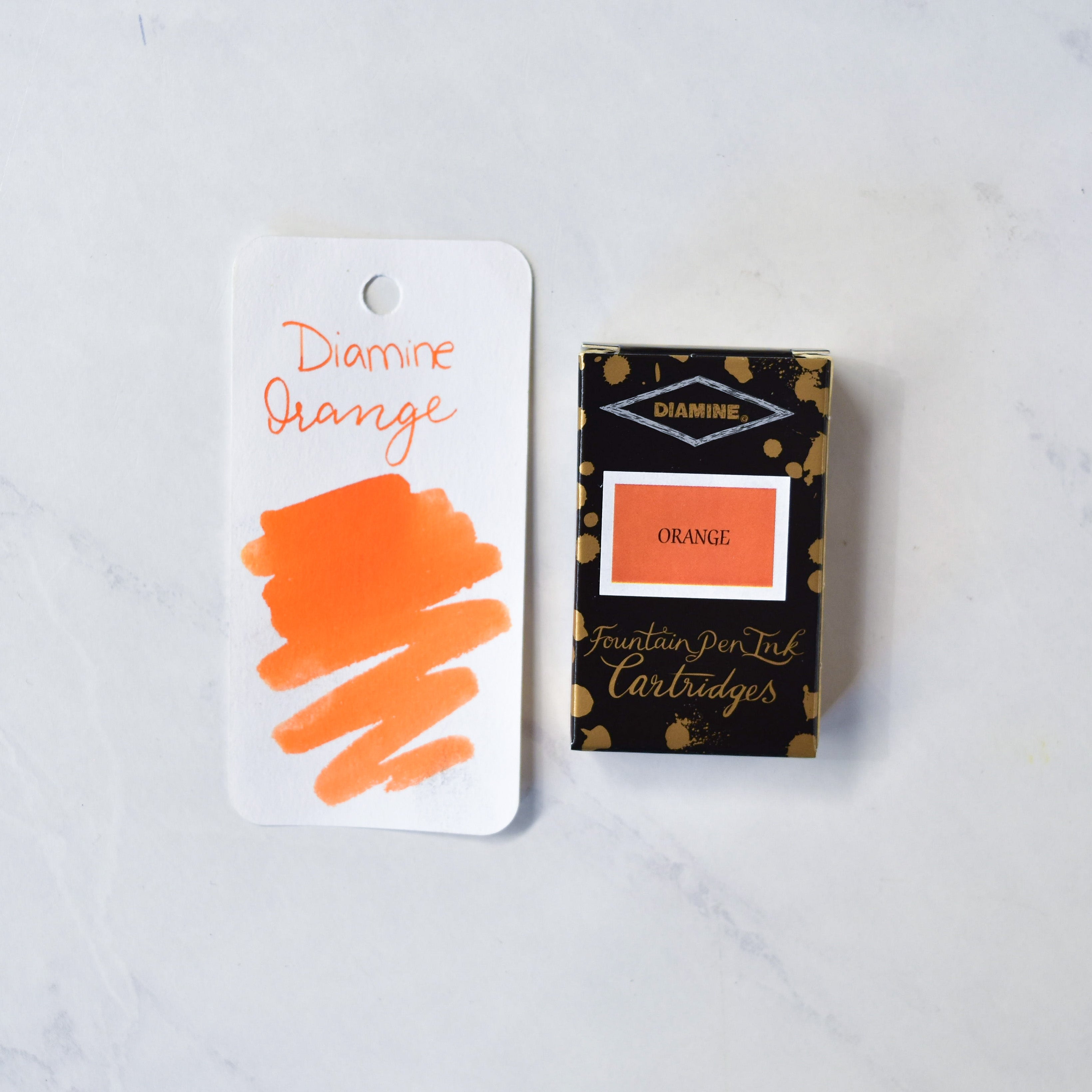 Diamine Ink Cartridges Pack of 18 - Orange – Truphae