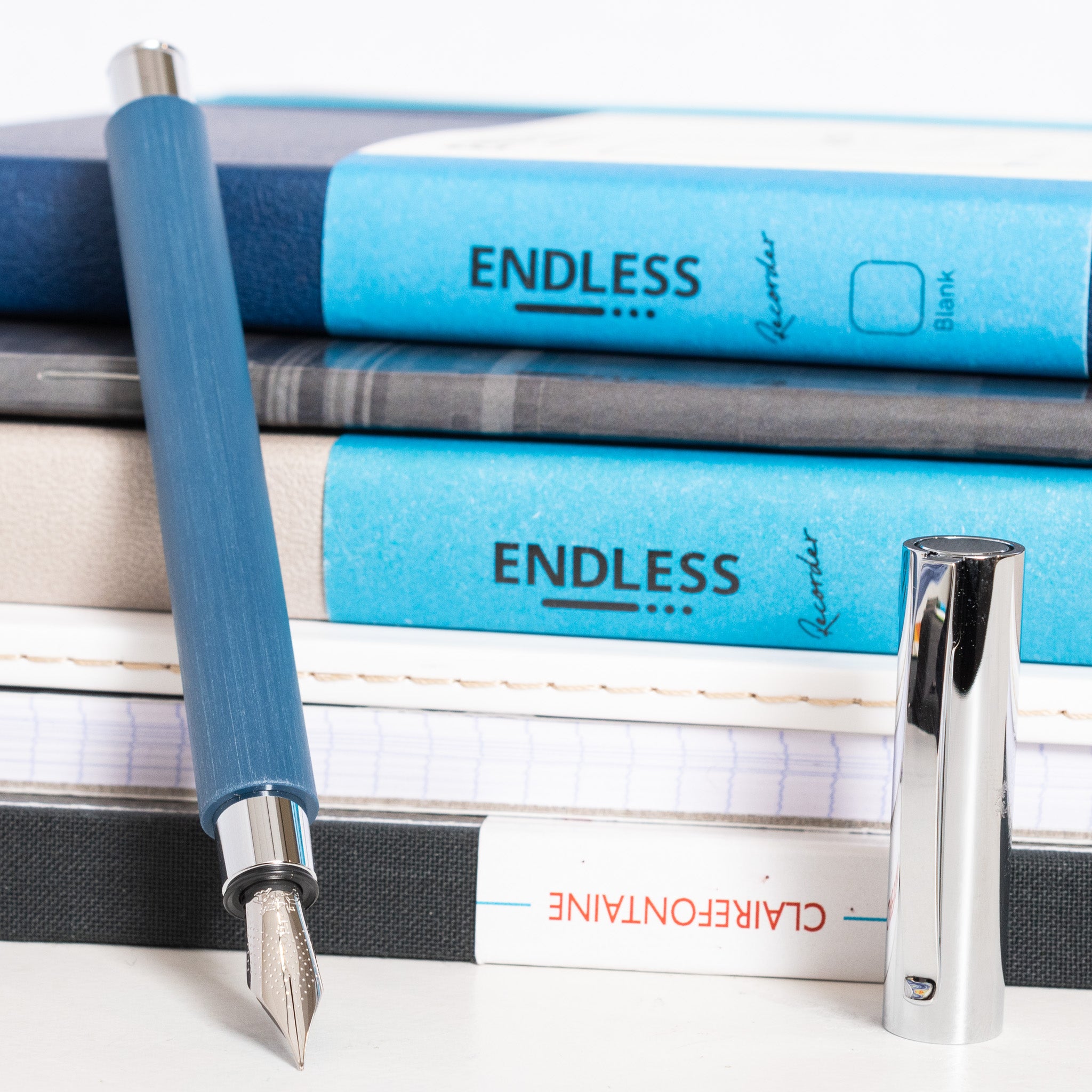 Faber-Castell Ambition Fountain Pen - Blue Resin – Truphae