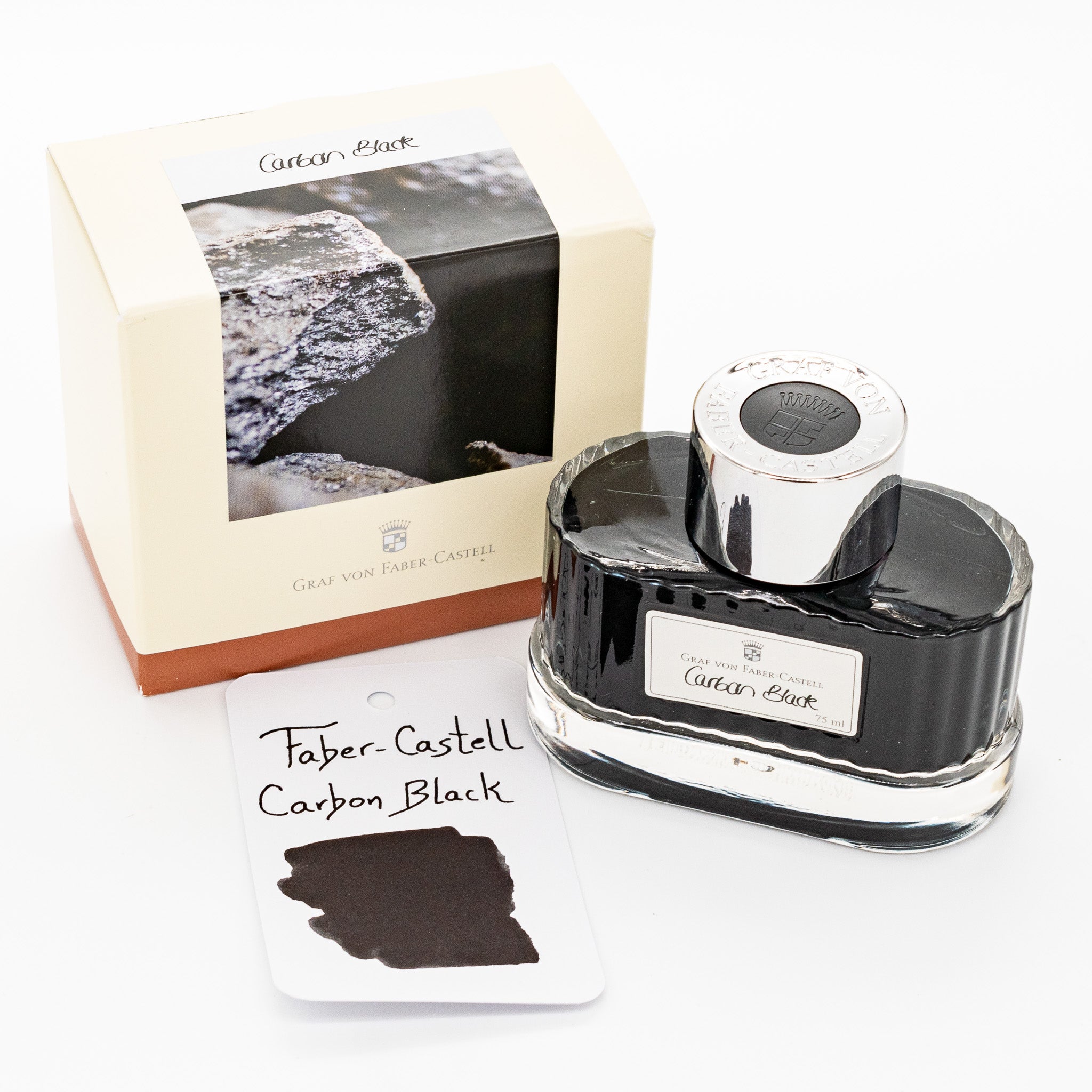 Graf von Faber-Castell Ink Bottle - Carbon Black – Truphae