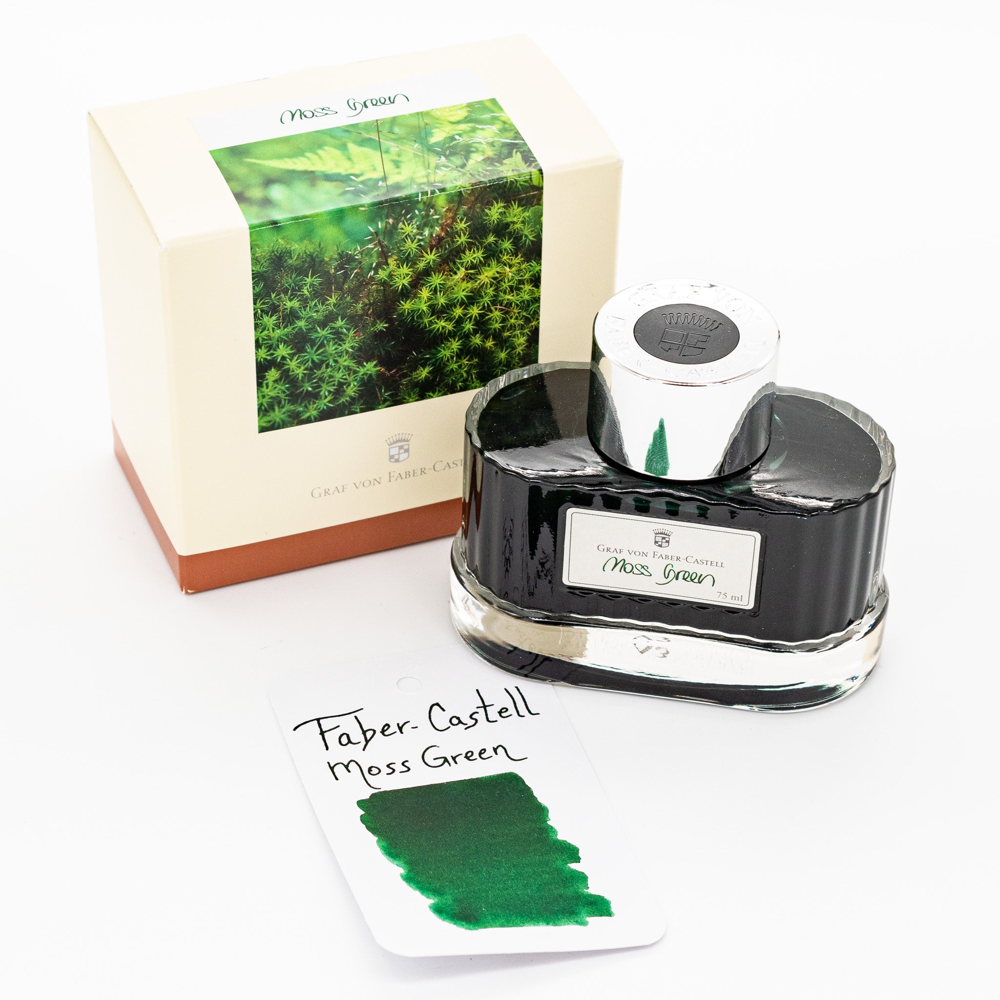 Graf von Faber-Castell Ink Bottle - Moss Green – Truphae
