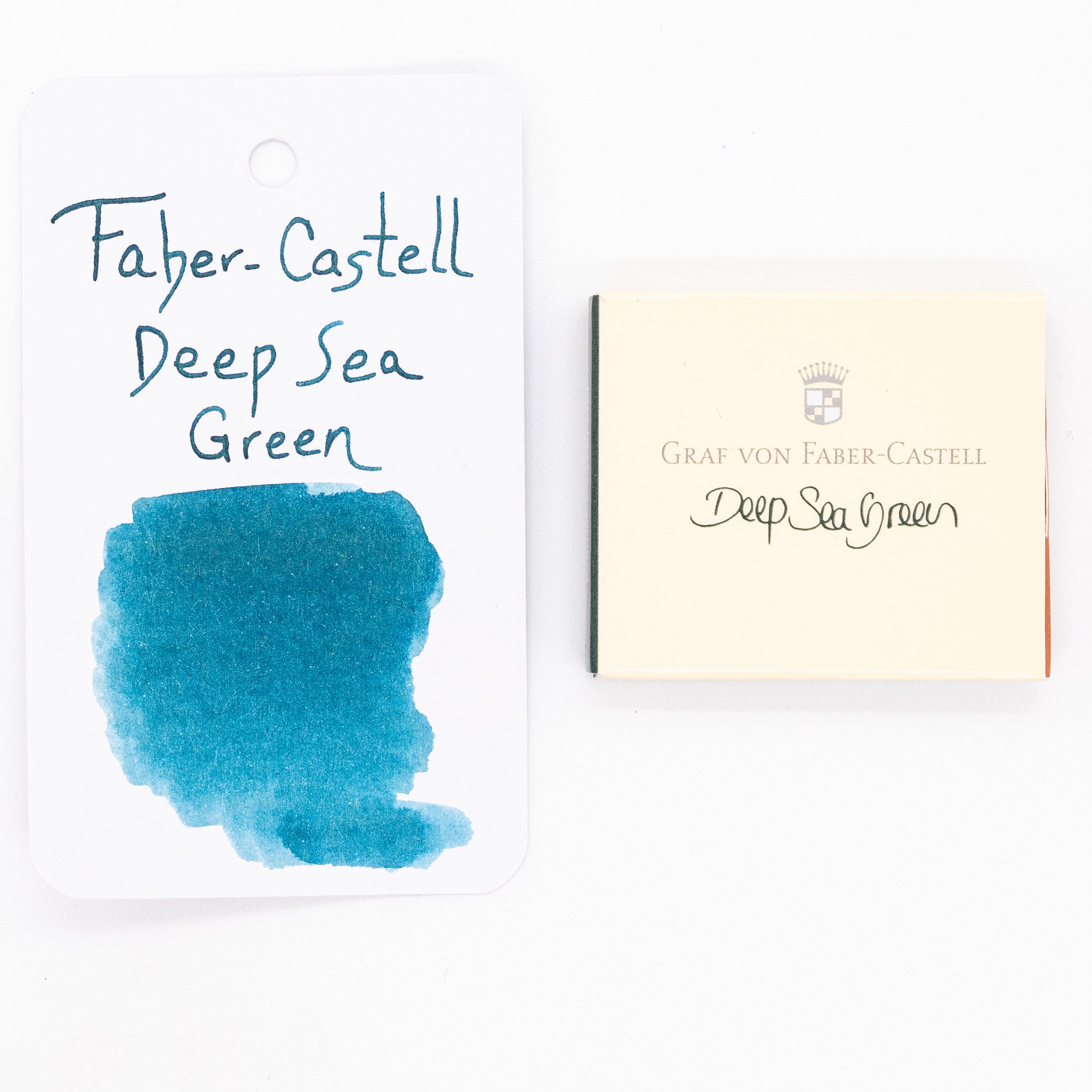 Graf von Faber Castell Ink Cartridges Deep Sea Green – Truphae