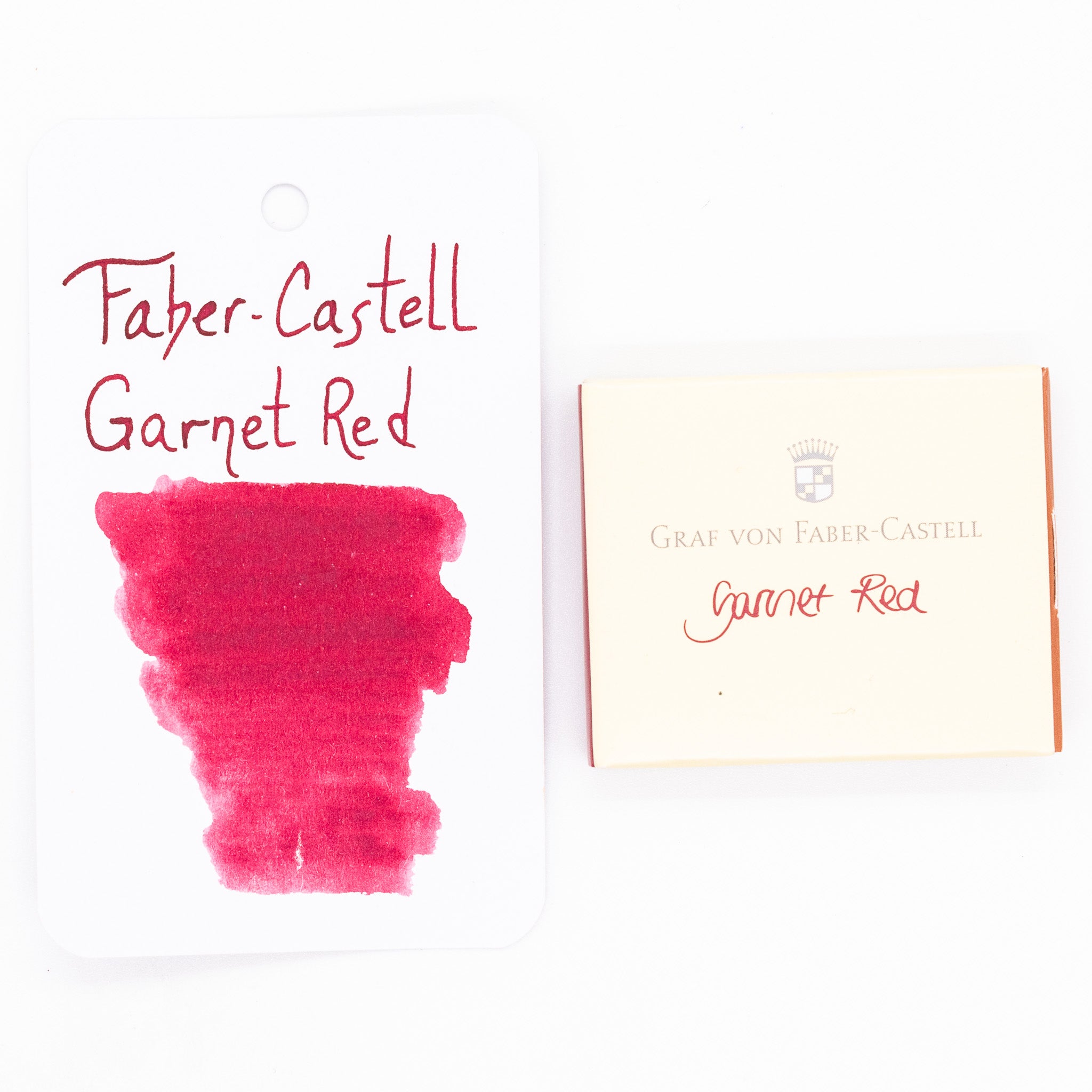 Graf von Faber Castell Ink Cartridges Garnet Red – Truphae