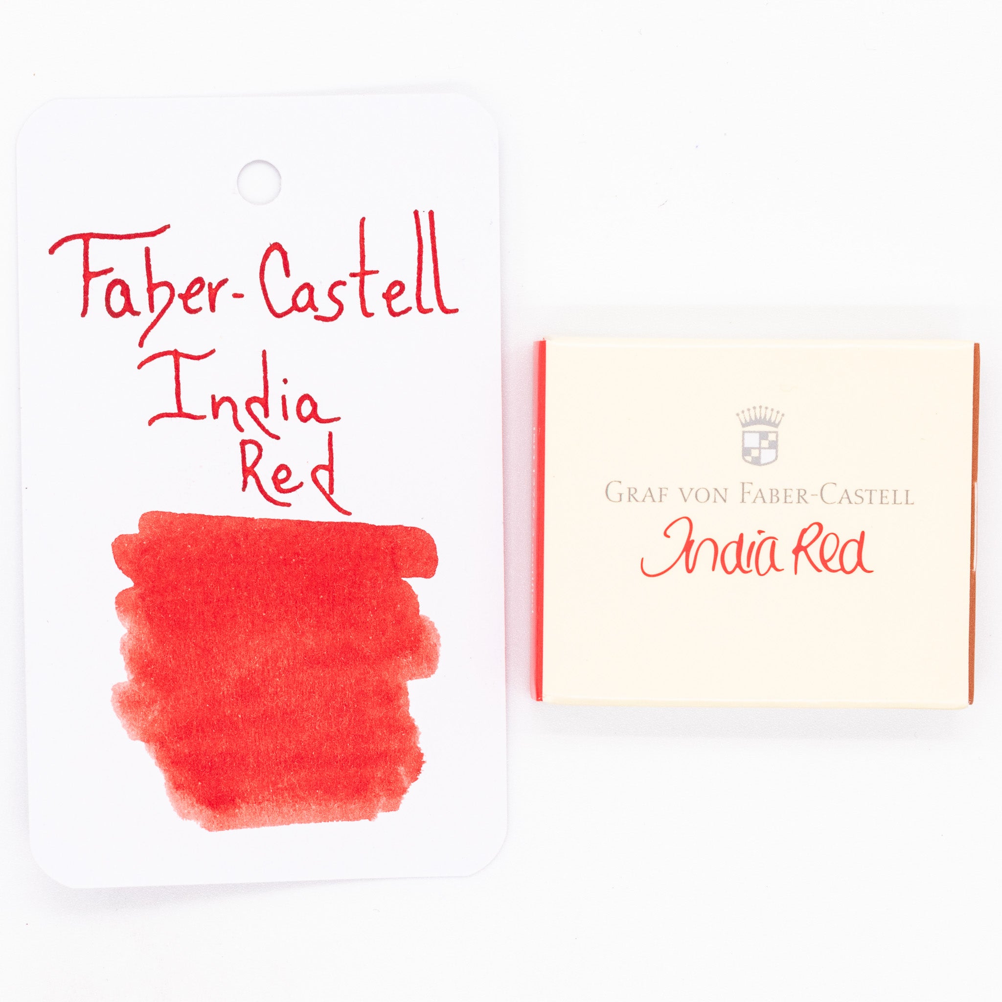 Graf von Faber Castell Ink Cartridges India Red – Truphae