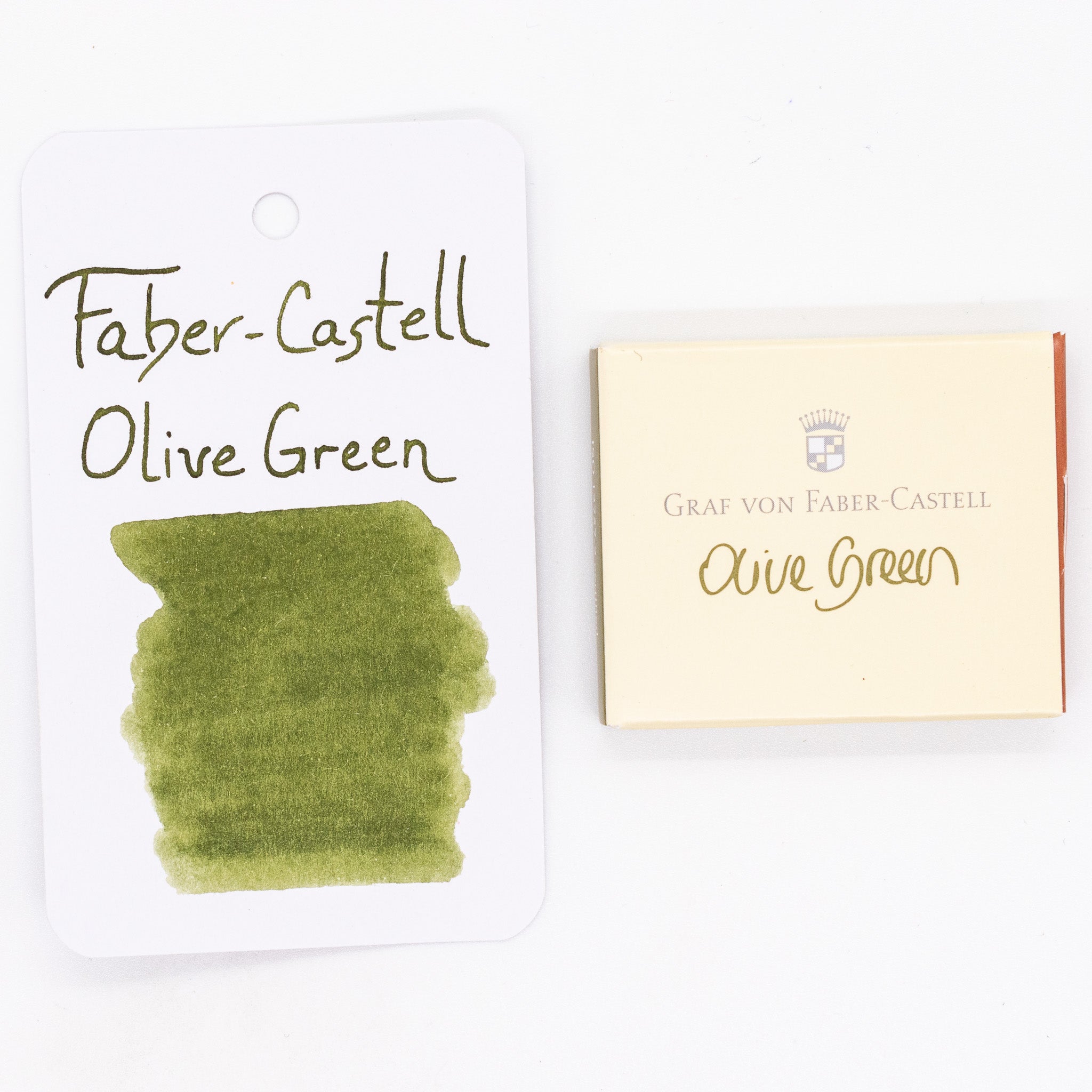 Graf von Faber Castell Ink Cartridges Olive Green – Truphae