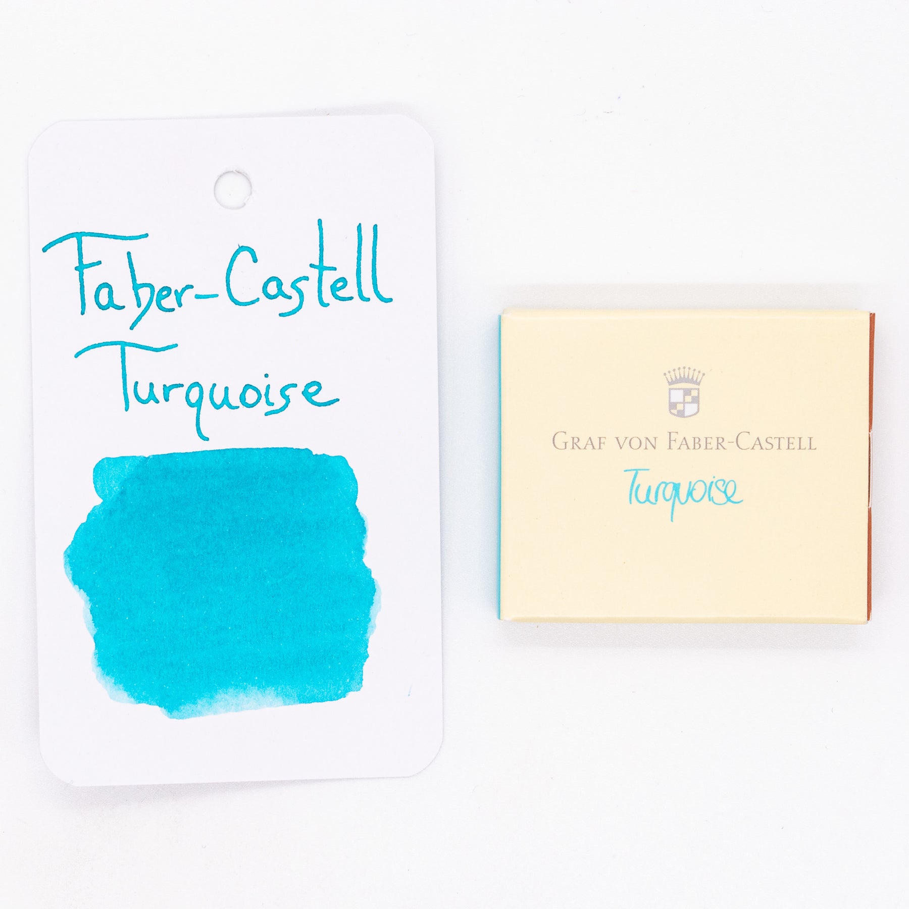 Graf von Faber Castell Ink Cartridges Turquoise – Truphae