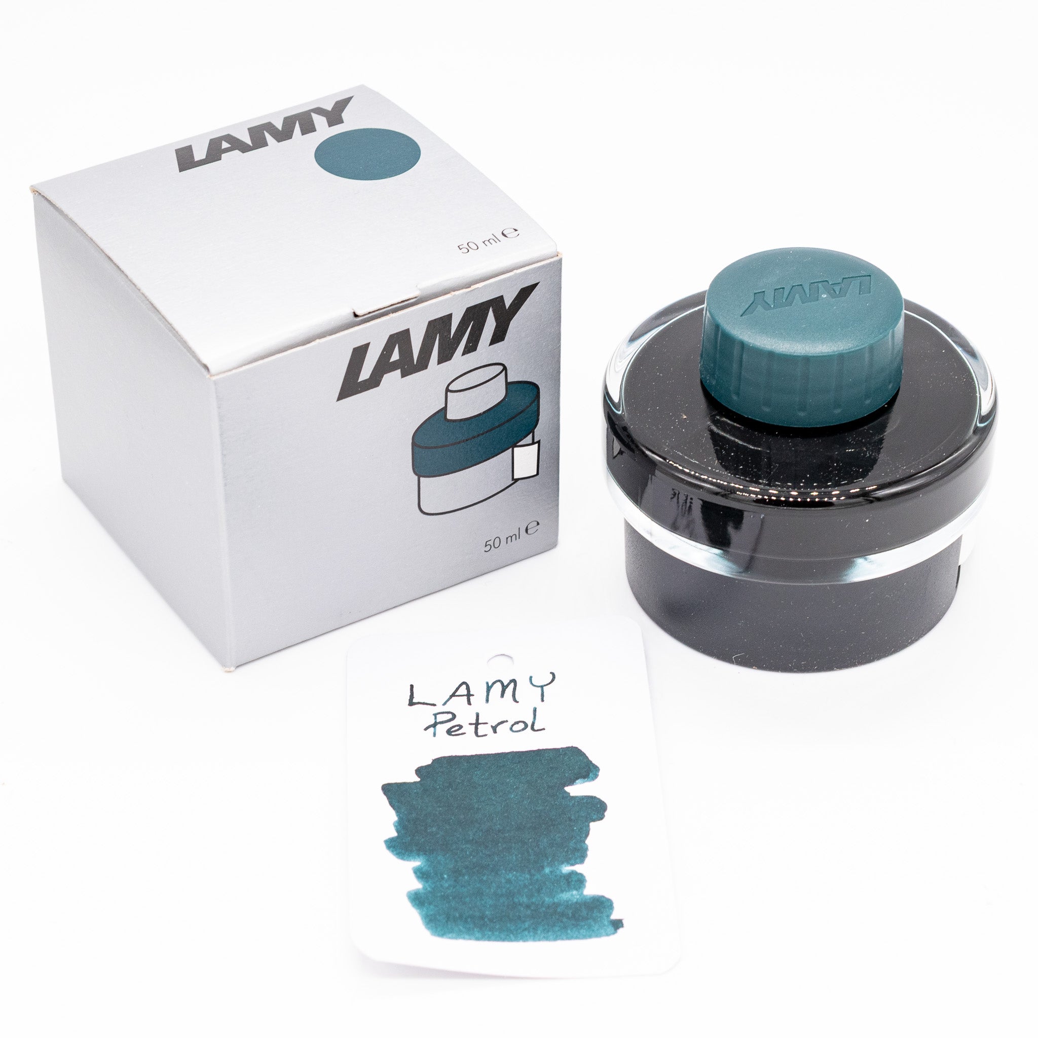 Bottle Ink LAMY Turquoise - 1.7 Fl Oz Glass Bottle Fountain Pen Ink ...