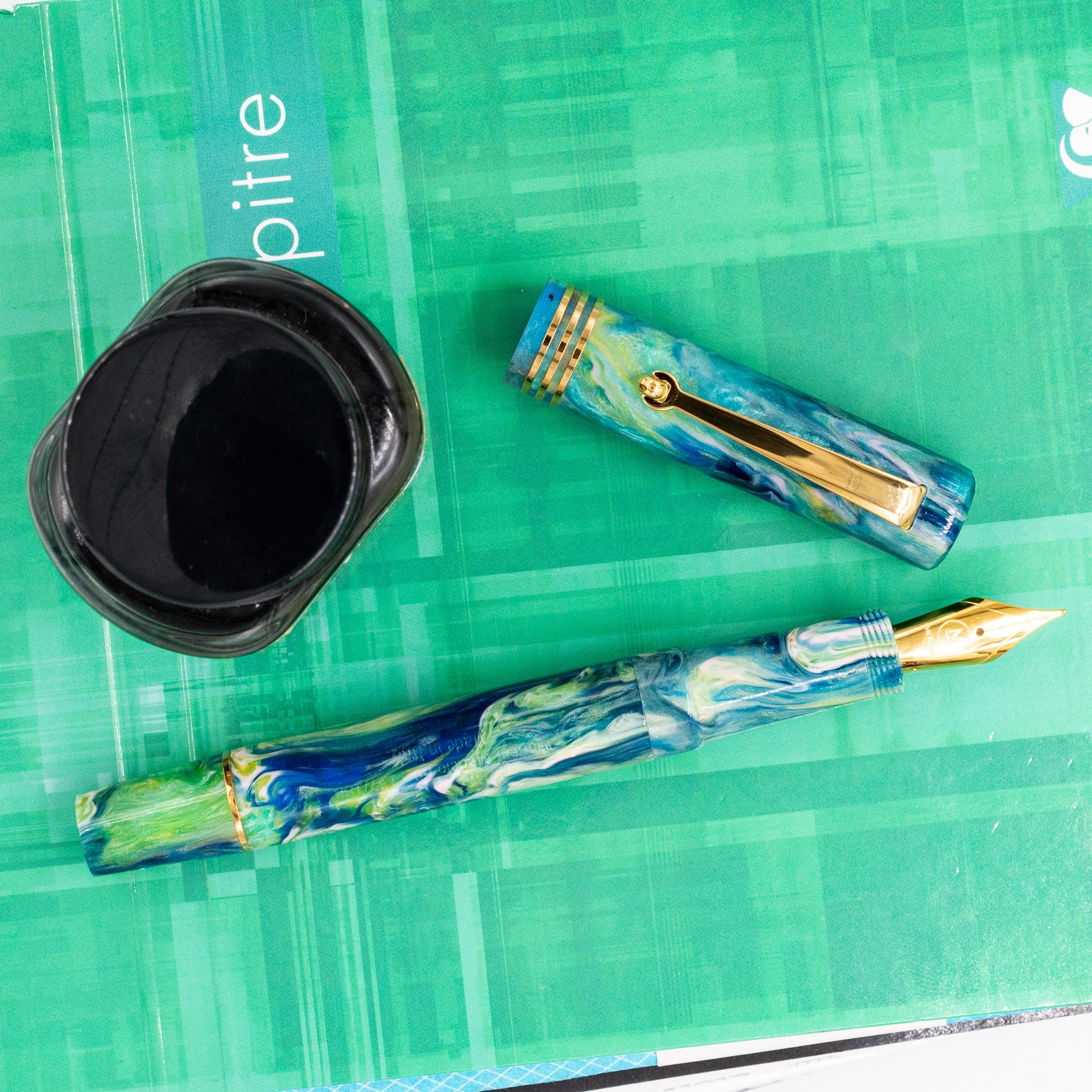 Molteni Modelo 60 Fountain Pen - Azure Grove – Truphae