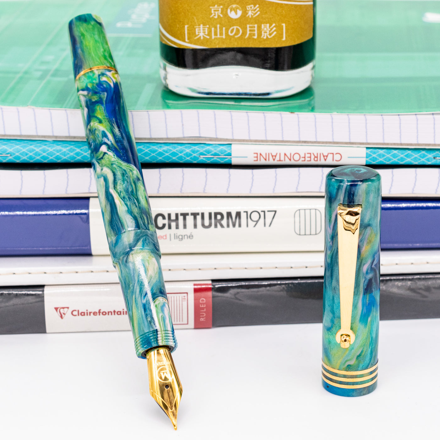Molteni Modelo 60 Fountain Pen - Azure Grove – Truphae
