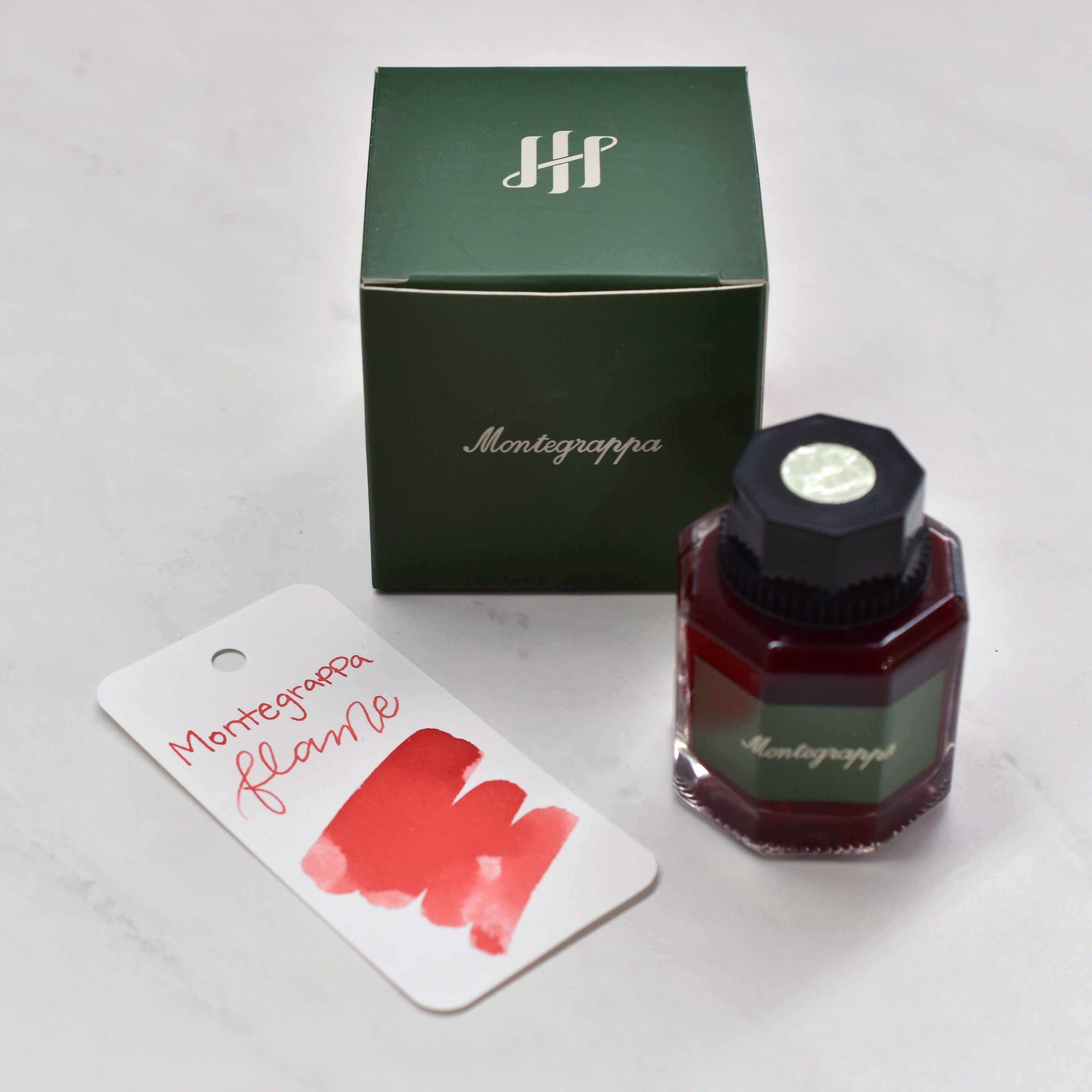 Montegrappa Flame Red 50ml Ink Bottle – Truphae
