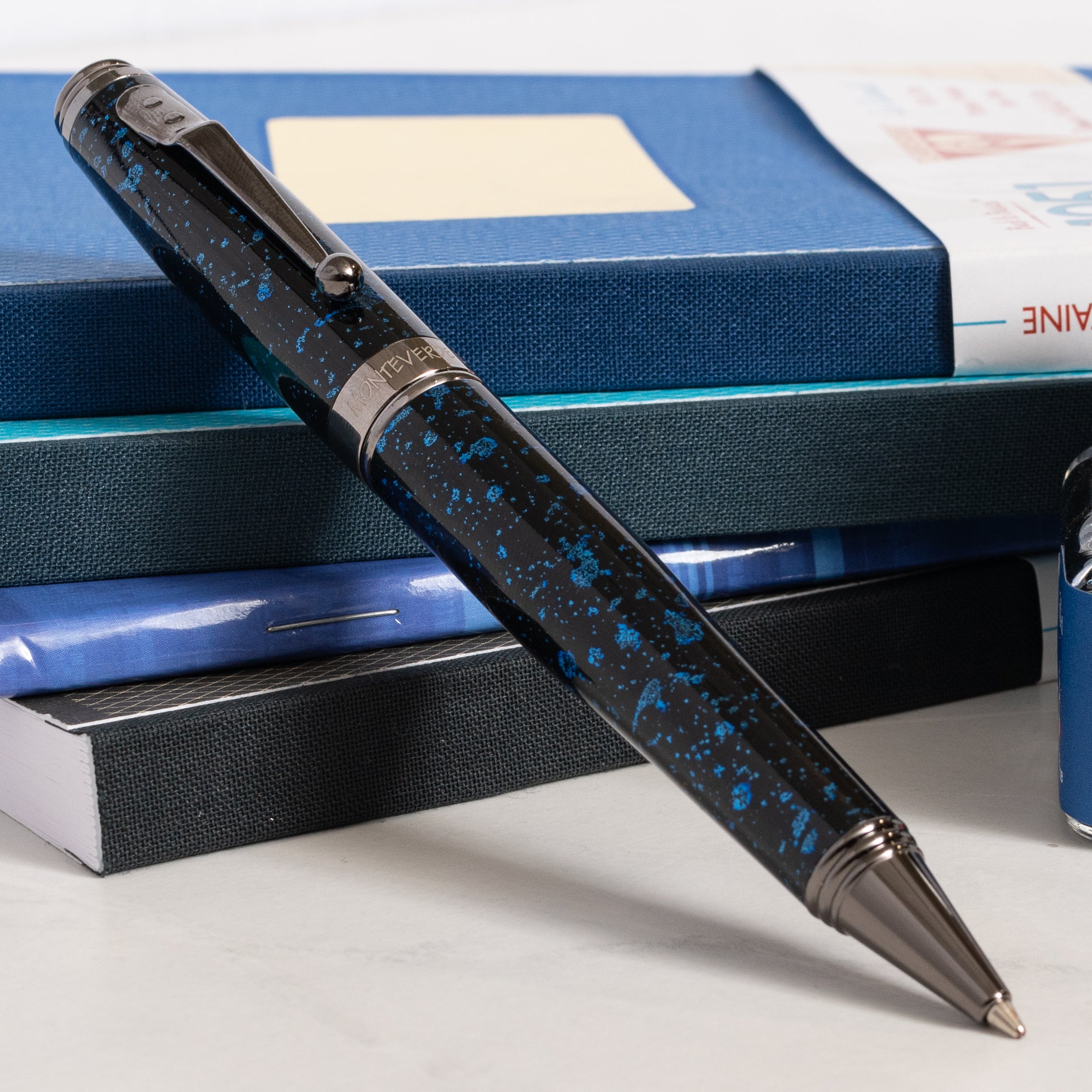 Monteverde Invincia Vega Ballpoint Pen - Starlight Blue – Truphae