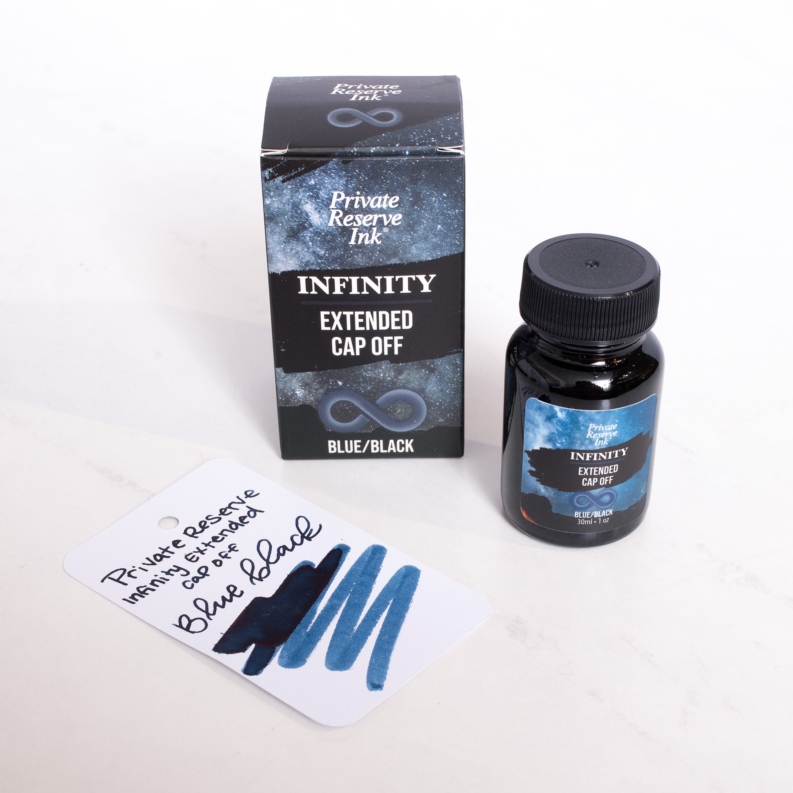 Private Reserve Infinity Extended Cap Off Ink Bottle - Blue-Black – Truphae