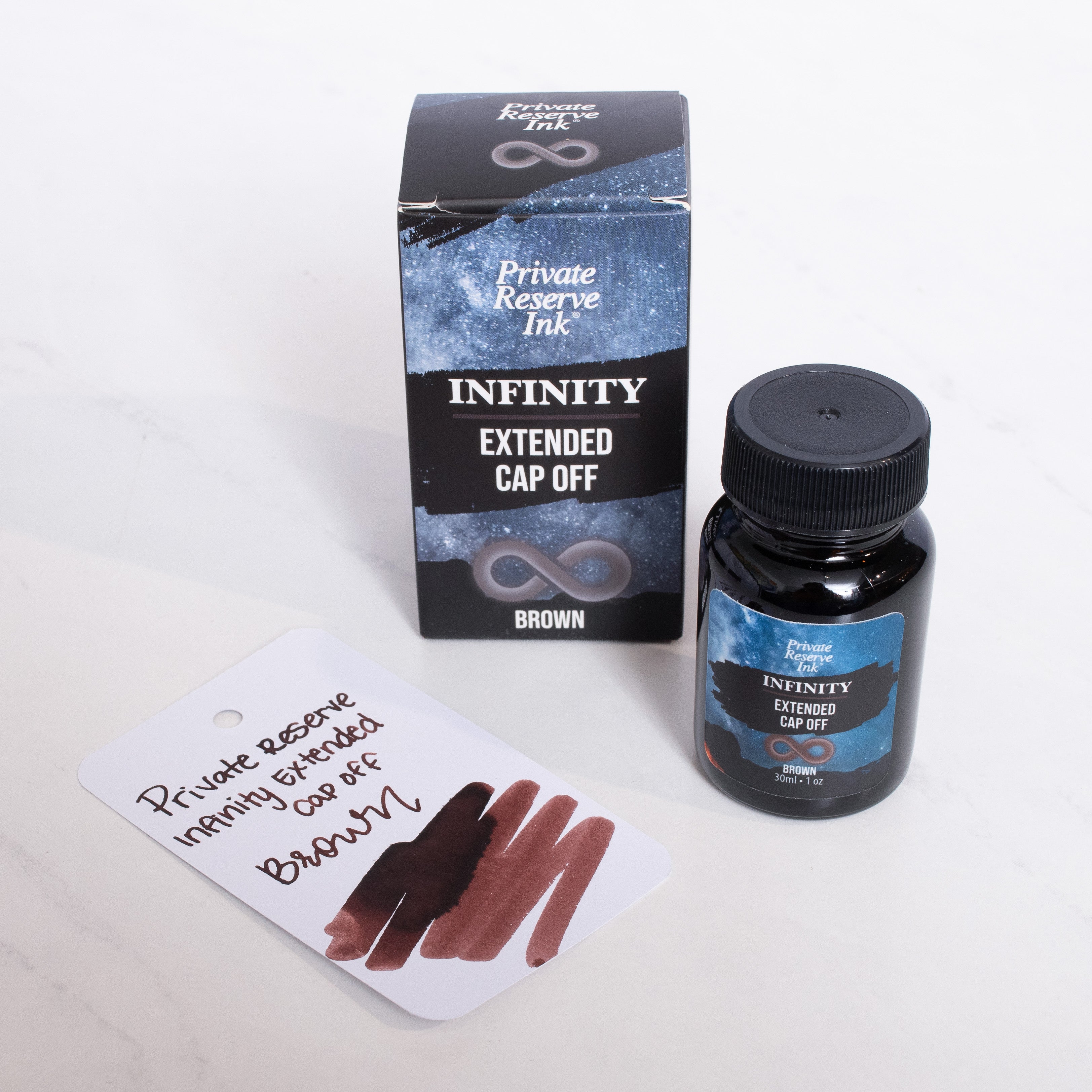 Private Reserve Infinity Extended Cap Off Ink Bottle - Brown – Truphae