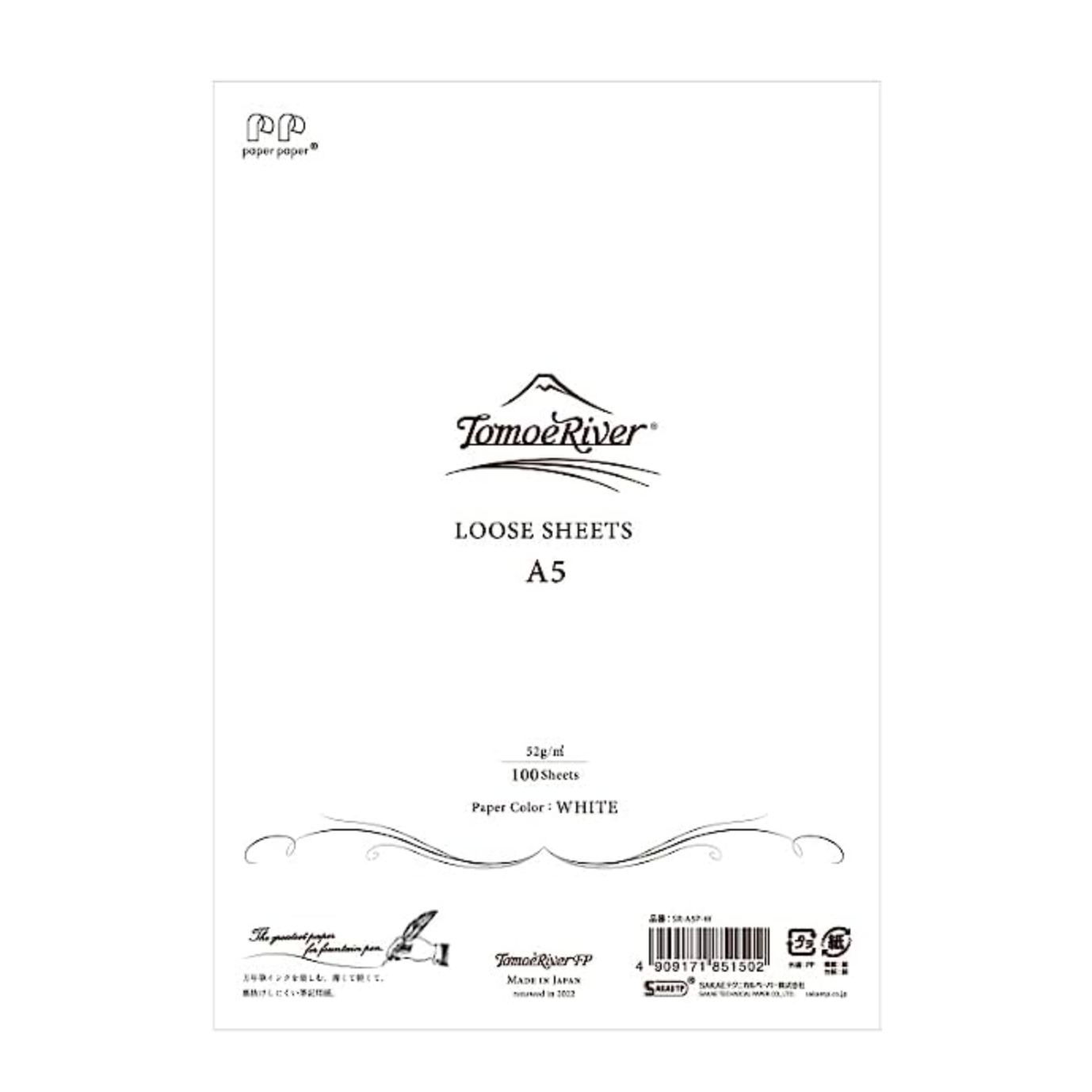 TOMOE RIVER FP Loose Sheet 52 g. White – Truphae