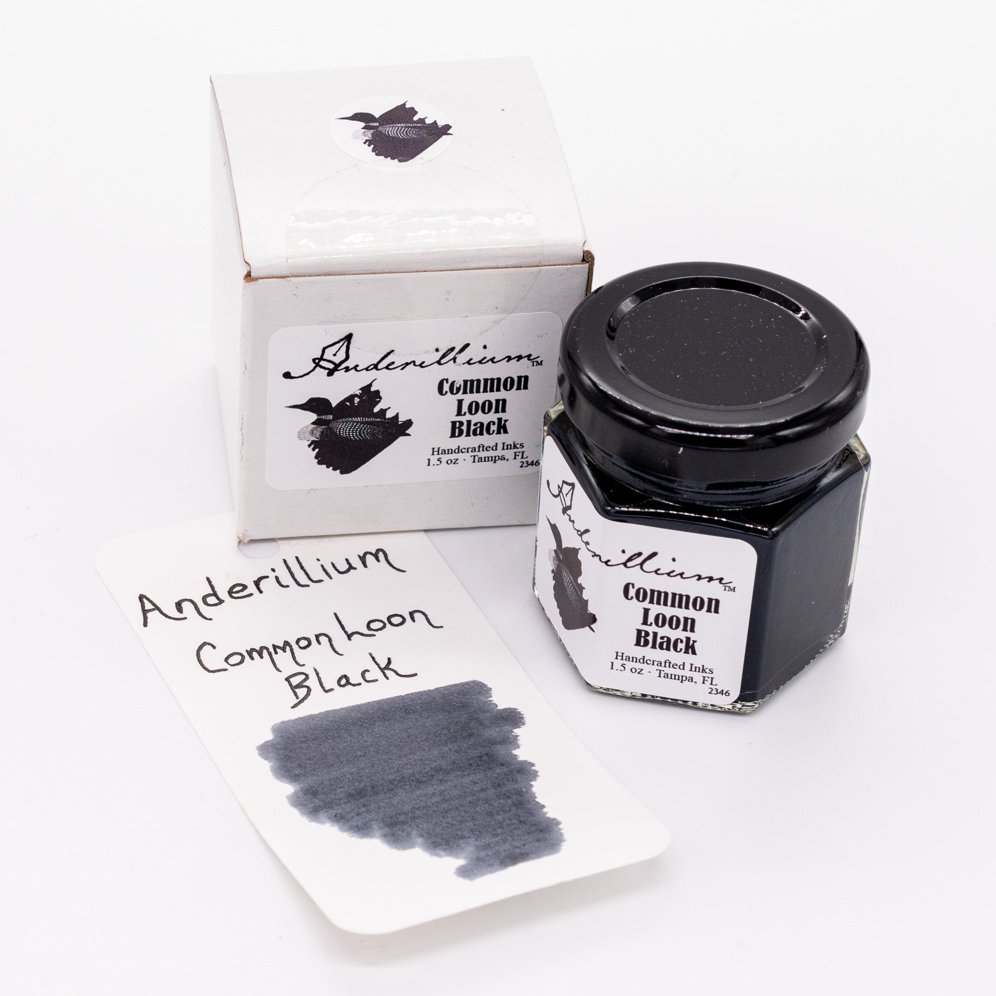 Anderillium Common Loon Black Ink Bottle – Truphae
