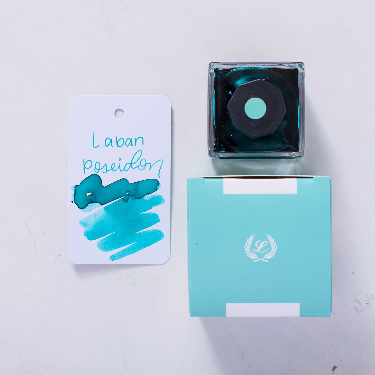 Laban Poseidon Green Ink Bottle – Truphae