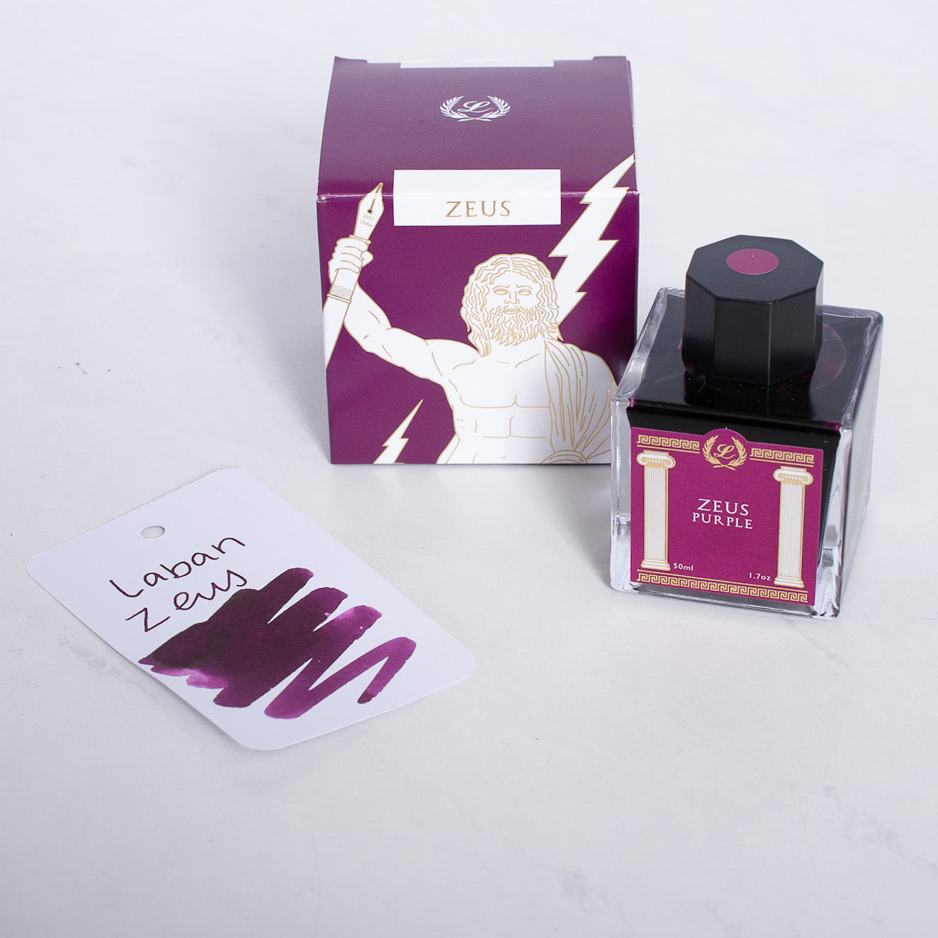 Laban Zeus Purple Ink Bottle – Truphae