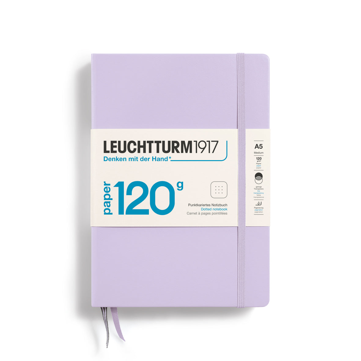 Leuchtturm Edition 120 Hardcover A5 Dotted Notebook - Lilac – Truphae
