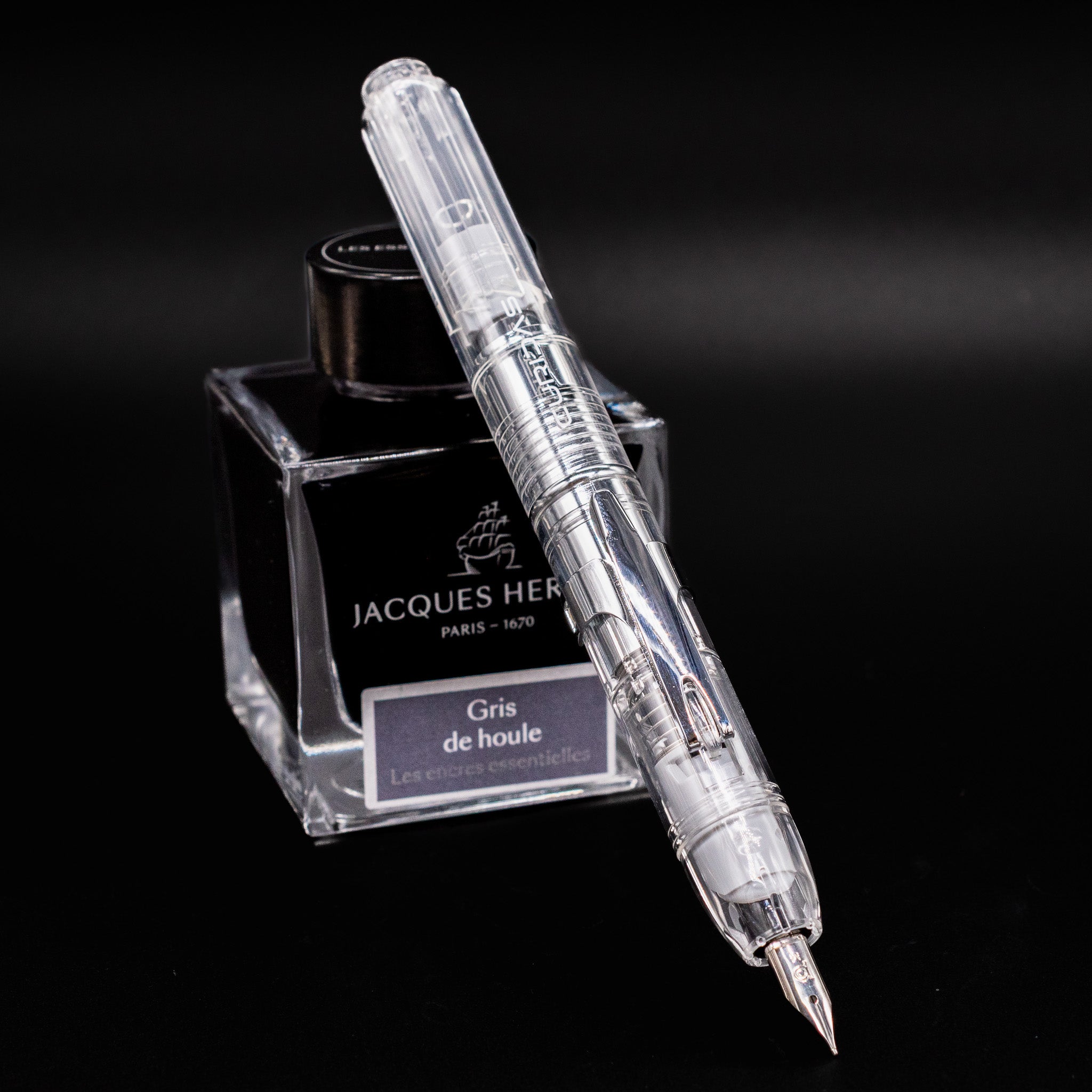 Platinum Curidas Fountain Pen - Prism Crystal – Truphae