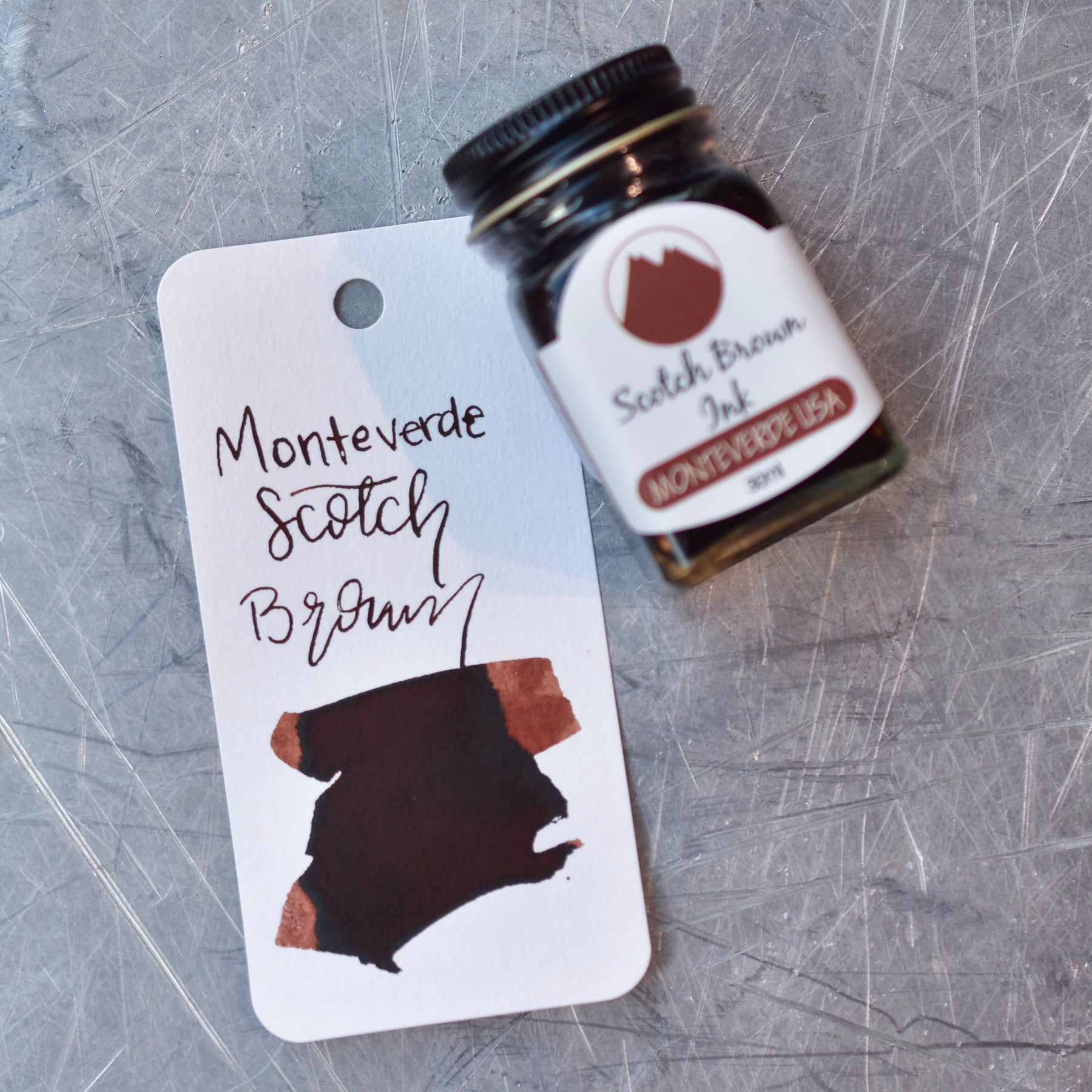 Monteverde Ink Bottle - Scotch Brown – Truphae