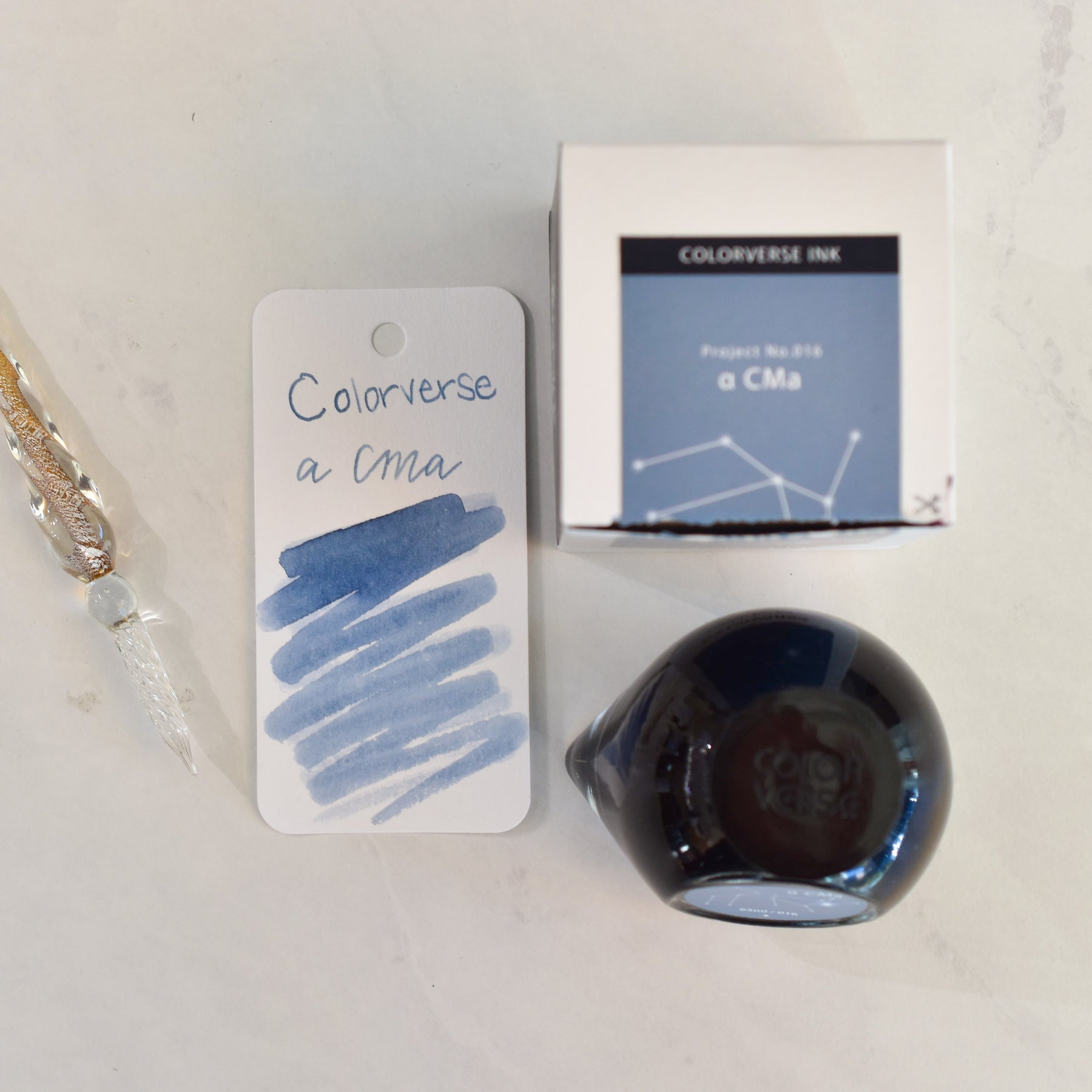 Colorverse Project No 016 a CMa Ink Bottle – Truphae