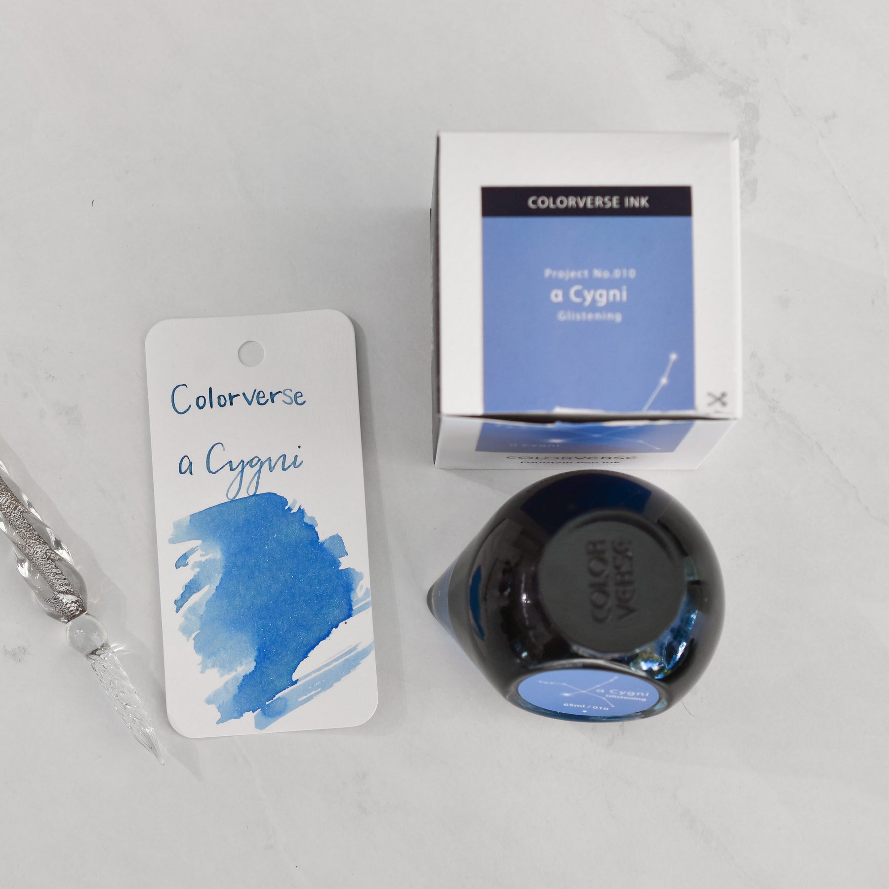 Colorverse Project No 010 a Cygni Glistening Ink Bottle – Truphae