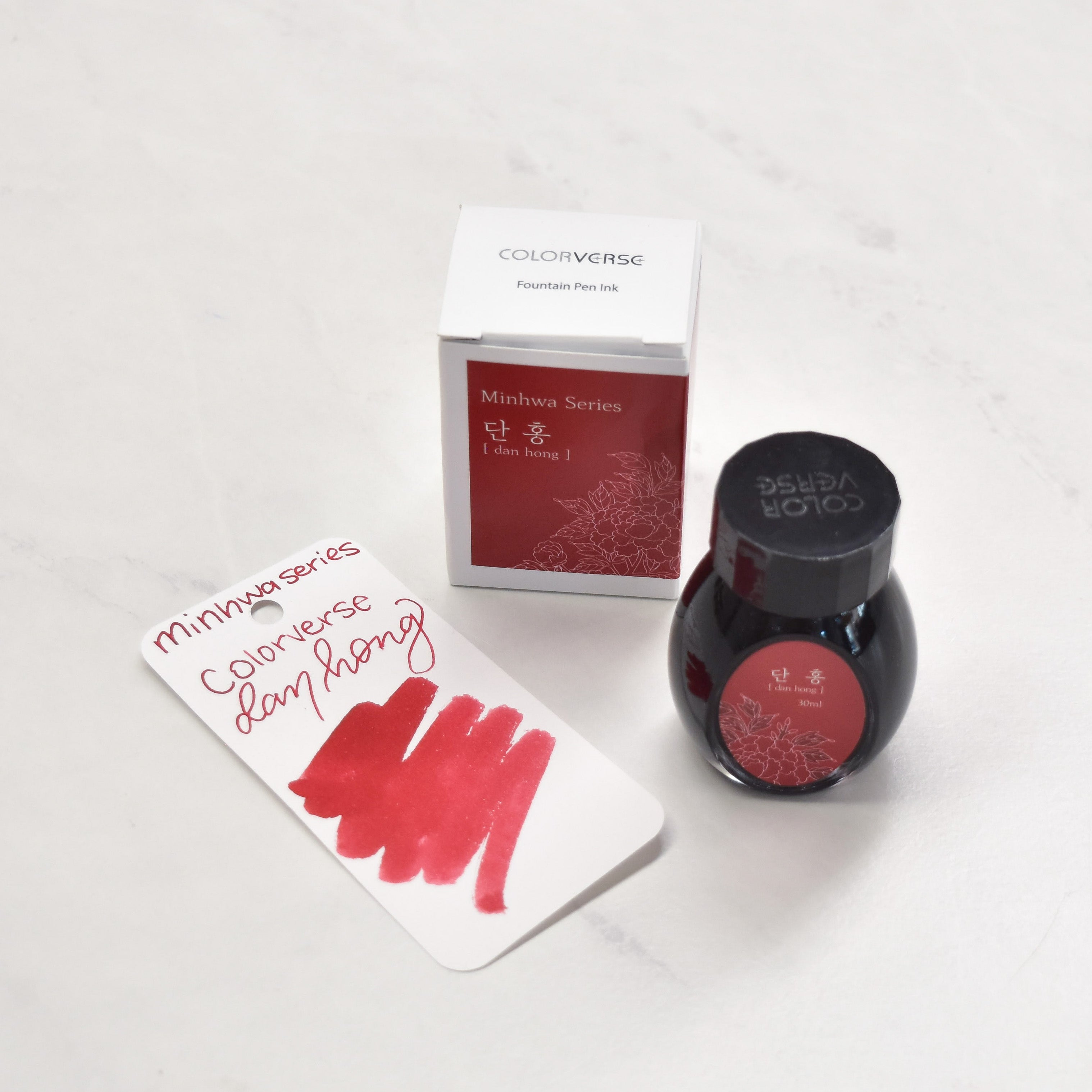 Colorverse Min-Hwa Series Dan-Hong Ink Bottle – Truphae