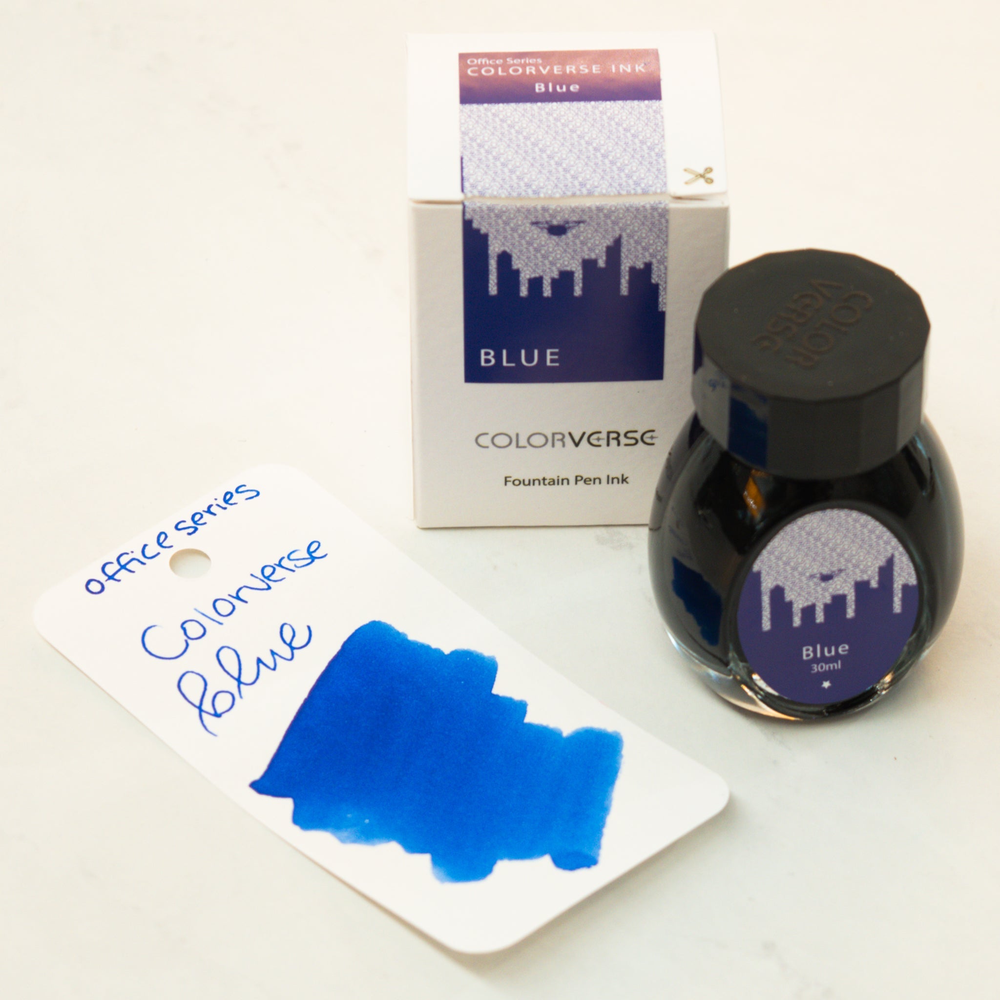 Colorverse Office Series Blue Ink Bottle – Truphae