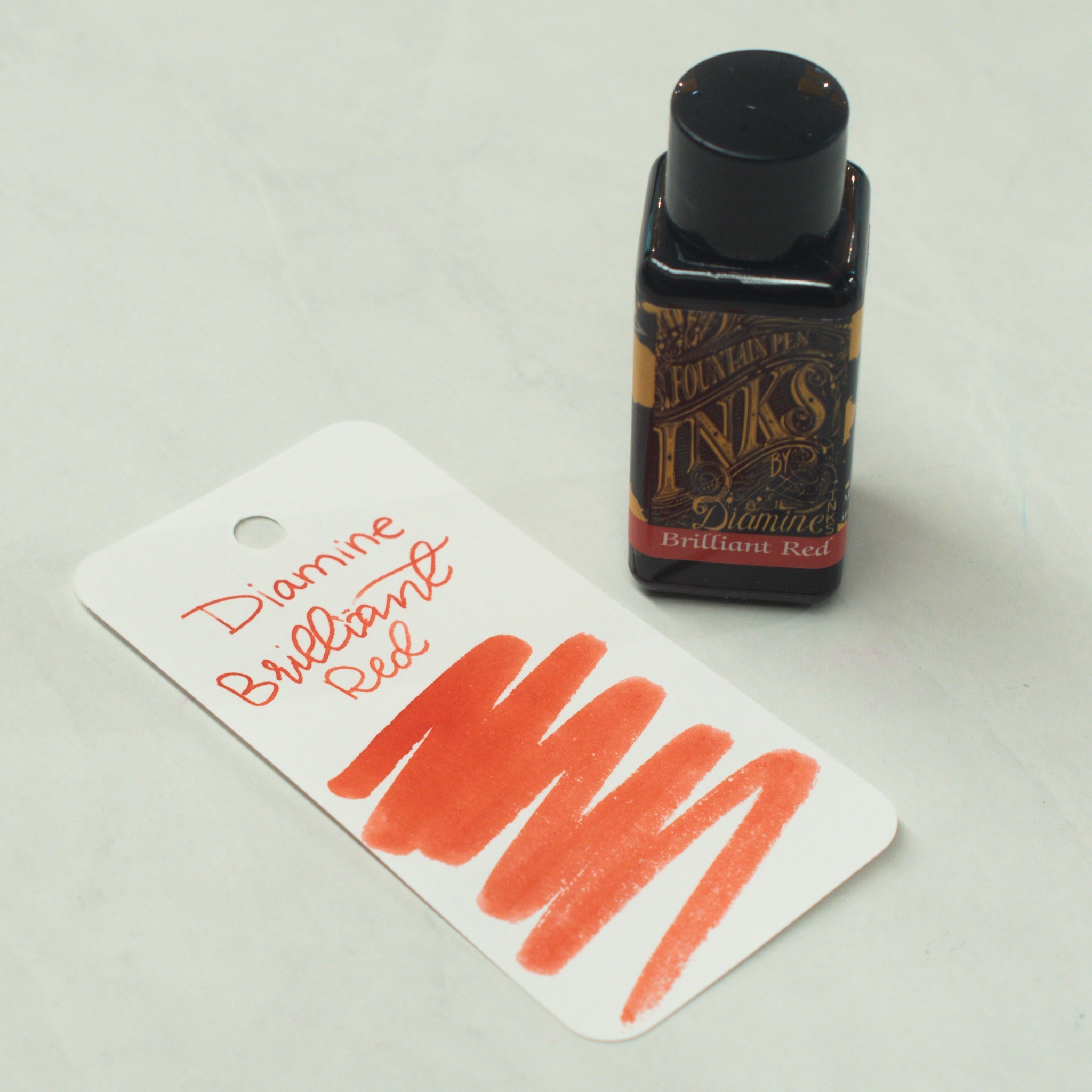 Diamine Brilliant Red Ink Bottle – Truphae