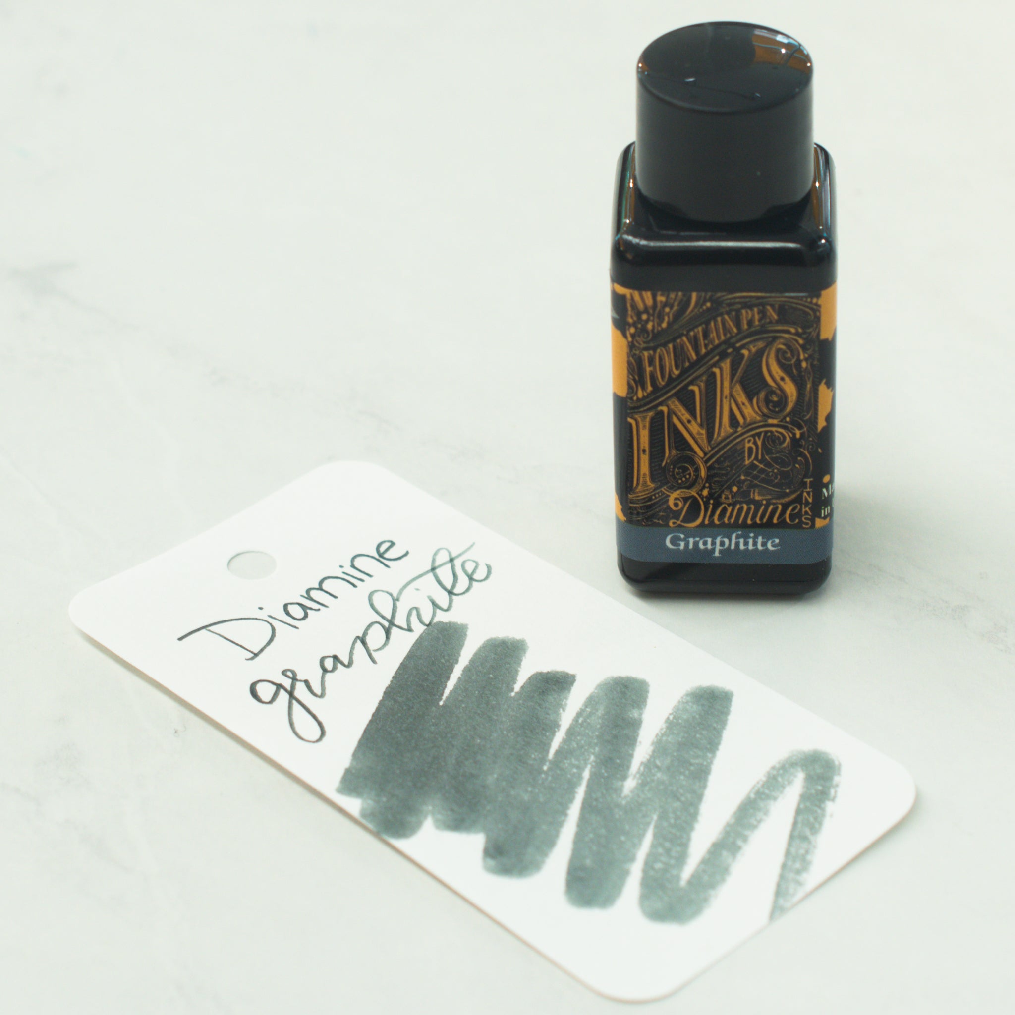 Diamine Ink Bottle - Graphite – Truphae