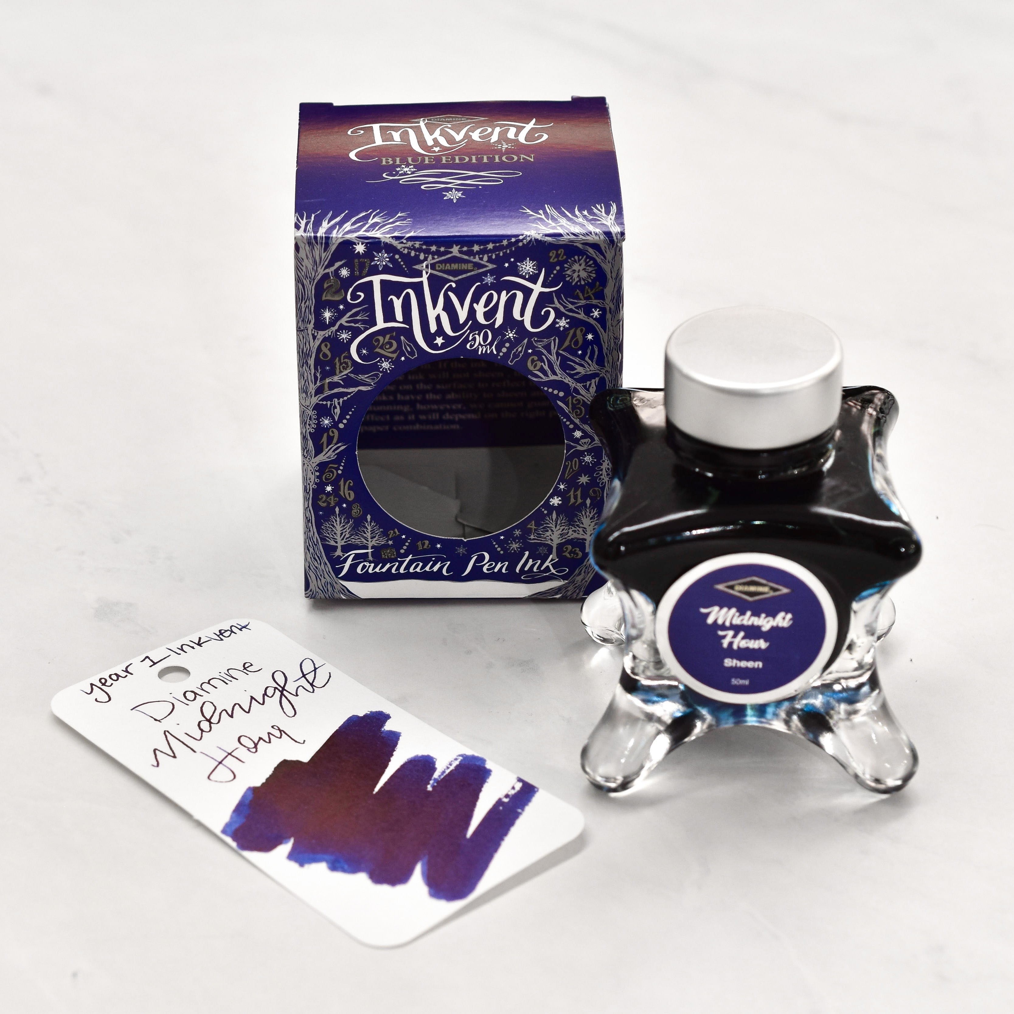 Diamine Inkvent Year 1 Ink Bottle - Midnight Hour – Truphae