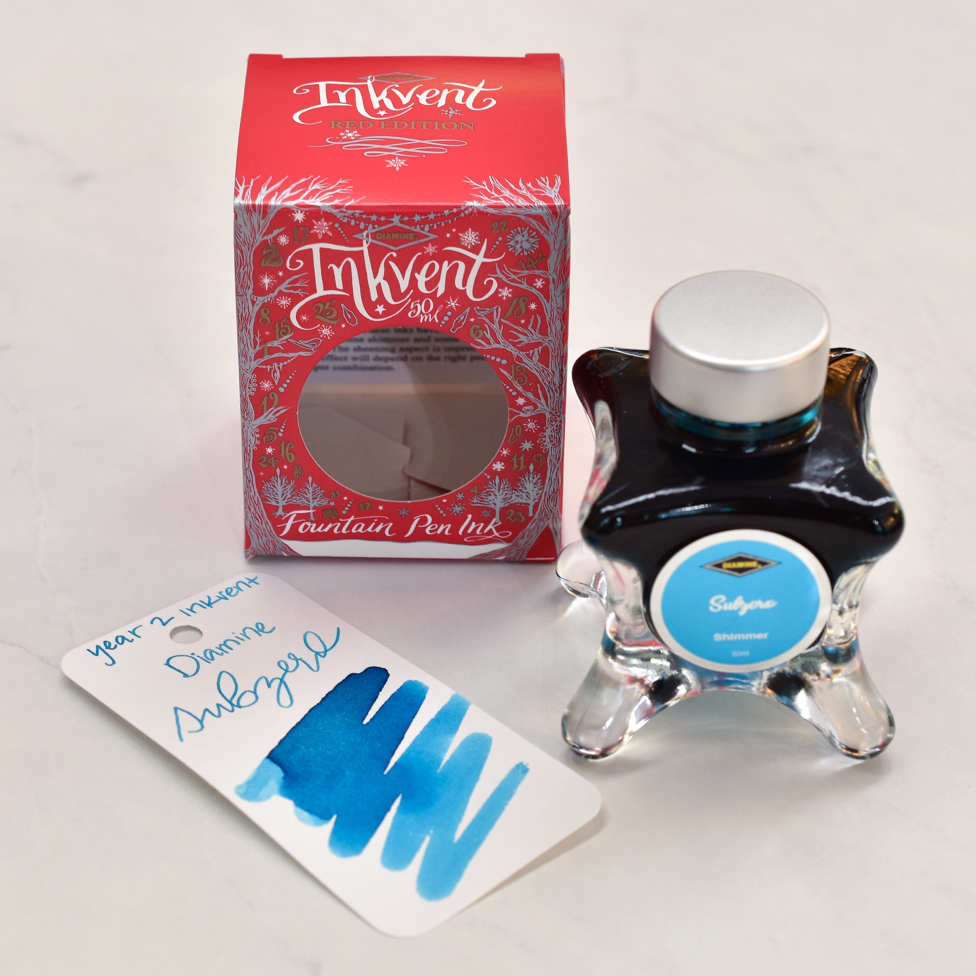 Diamine Inkvent Year 2 Ink Bottle - Subzero – Truphae
