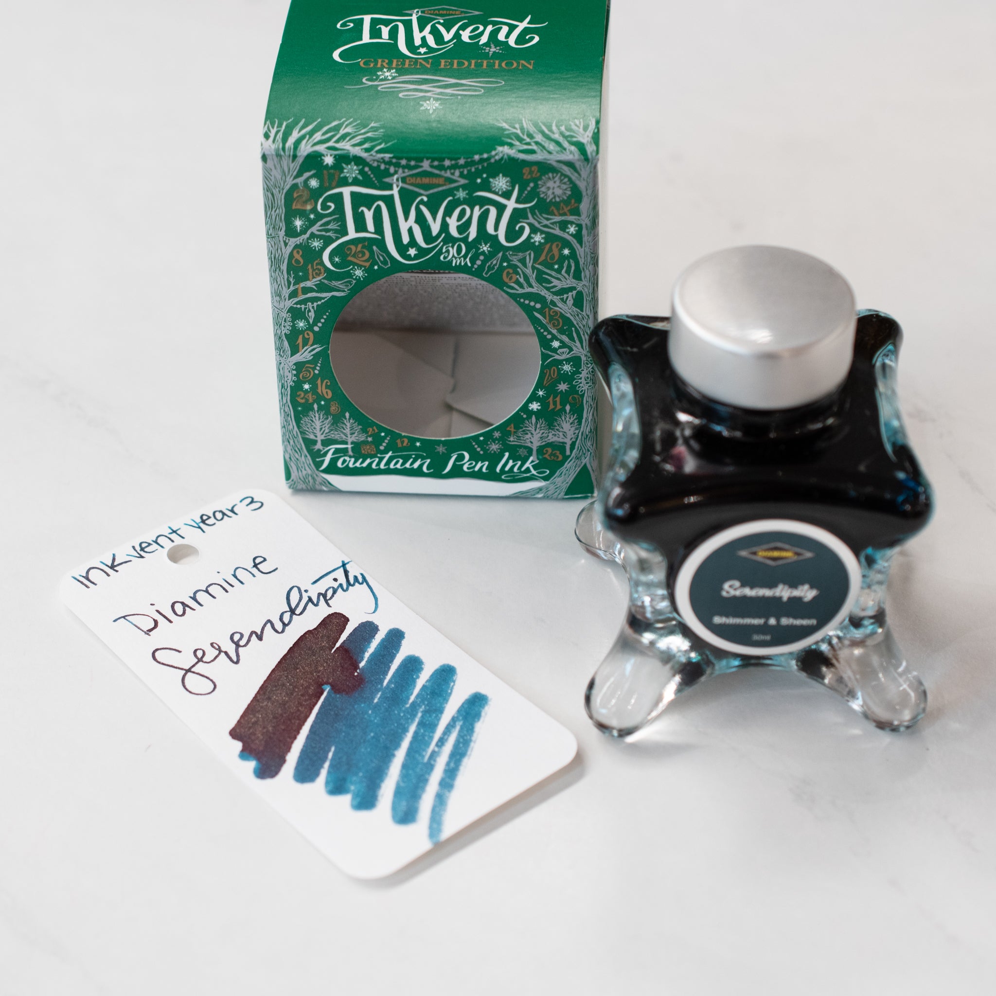 Diamine Inkvent Year 3 Ink Bottle - Serendipity – Truphae