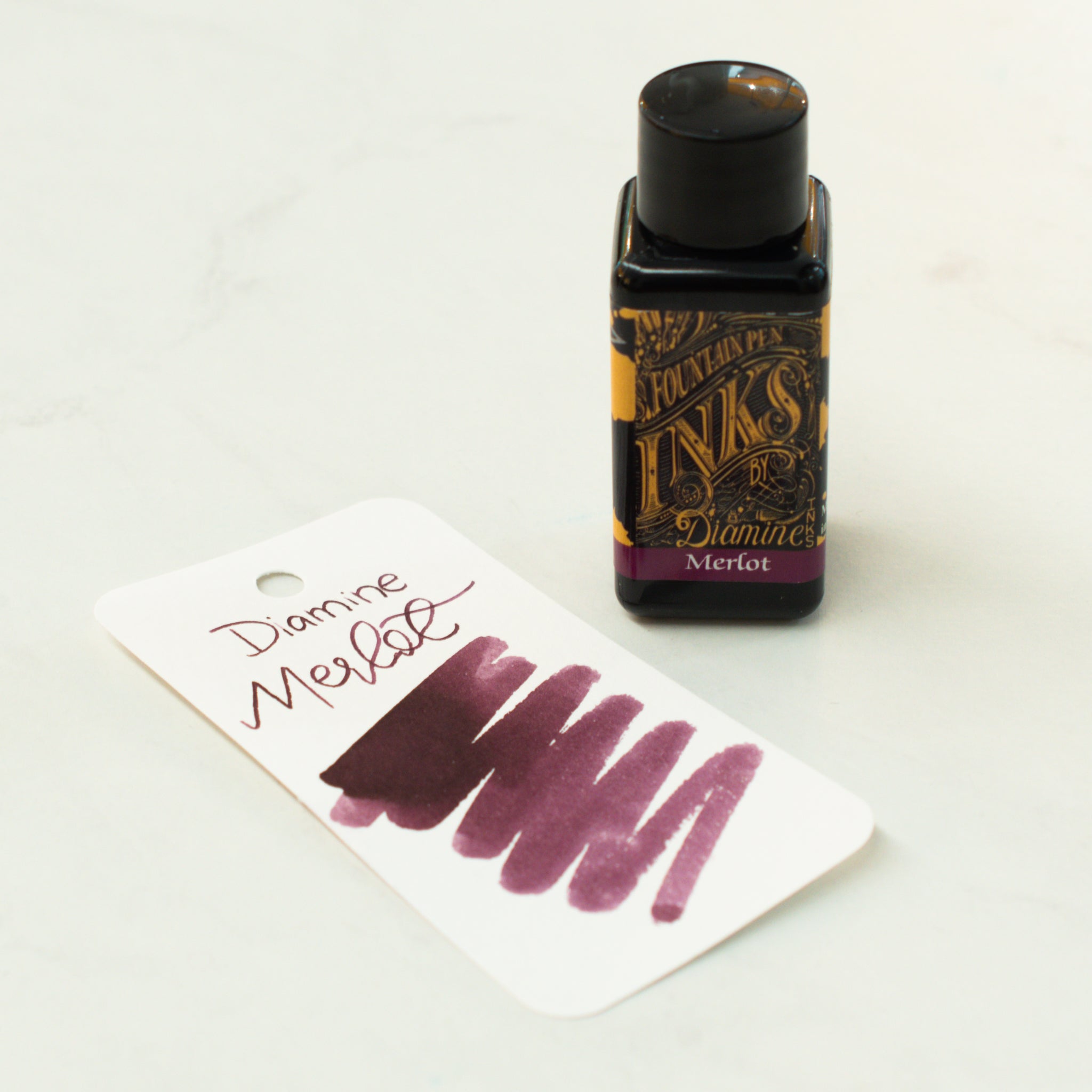 Diamine Ink Bottle - Merlot – Truphae