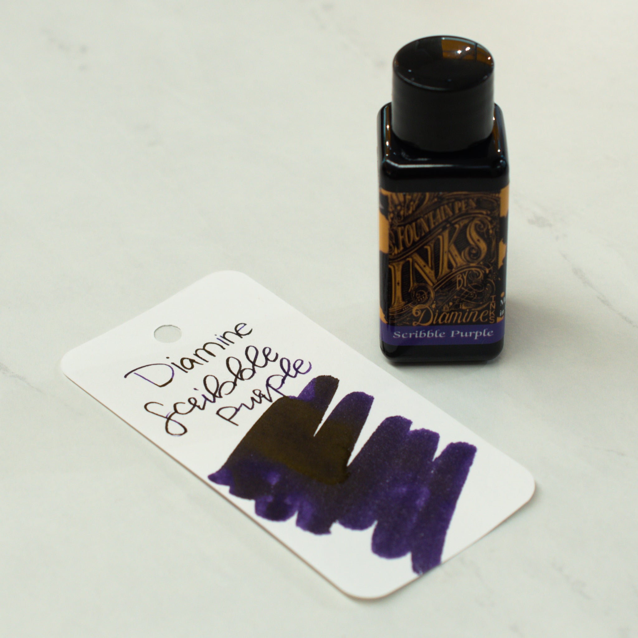 Diamine Ink Bottle - Scribble Purple – Truphae