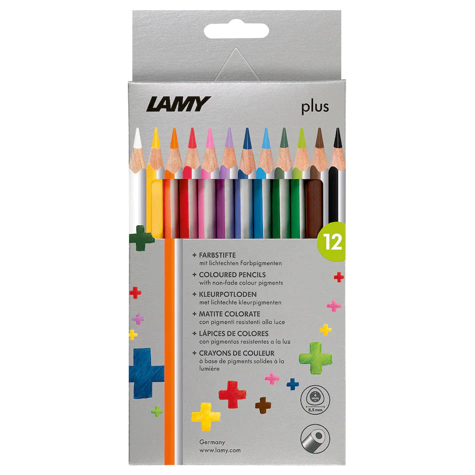 LAMY Plus Colored Pencils Set of 12 – Truphae