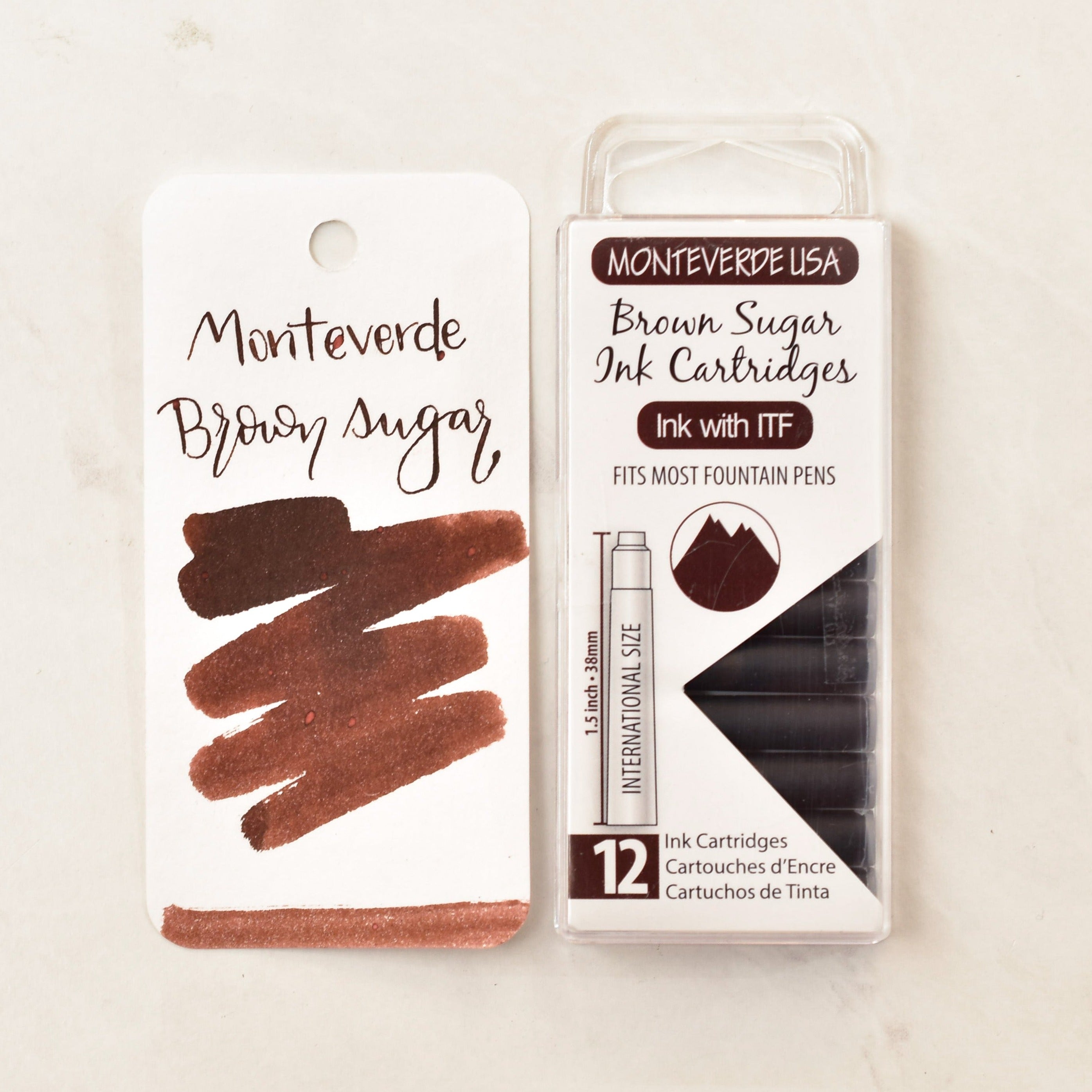 Monteverde Ink Cartridges - Brown Sugar – Truphae