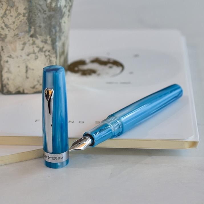 Monteverde Giant Sequoia Fountain Pen - Turquoise – Truphae
