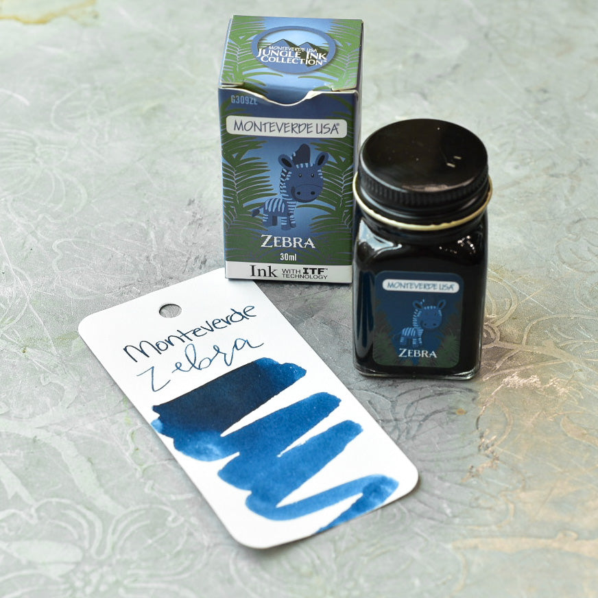 Monteverde Ink Bottle - Zebra – Truphae