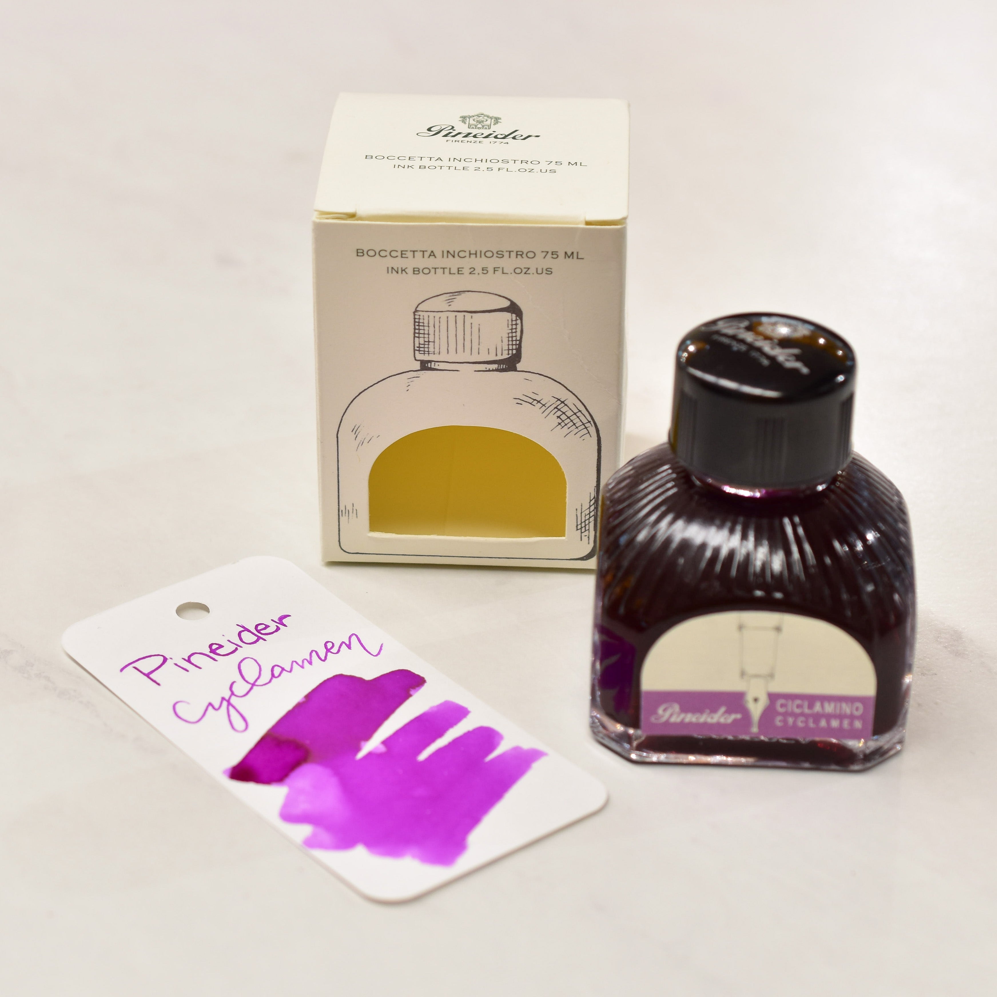 Pineider Ink Bottle - Cyclamen – Truphae