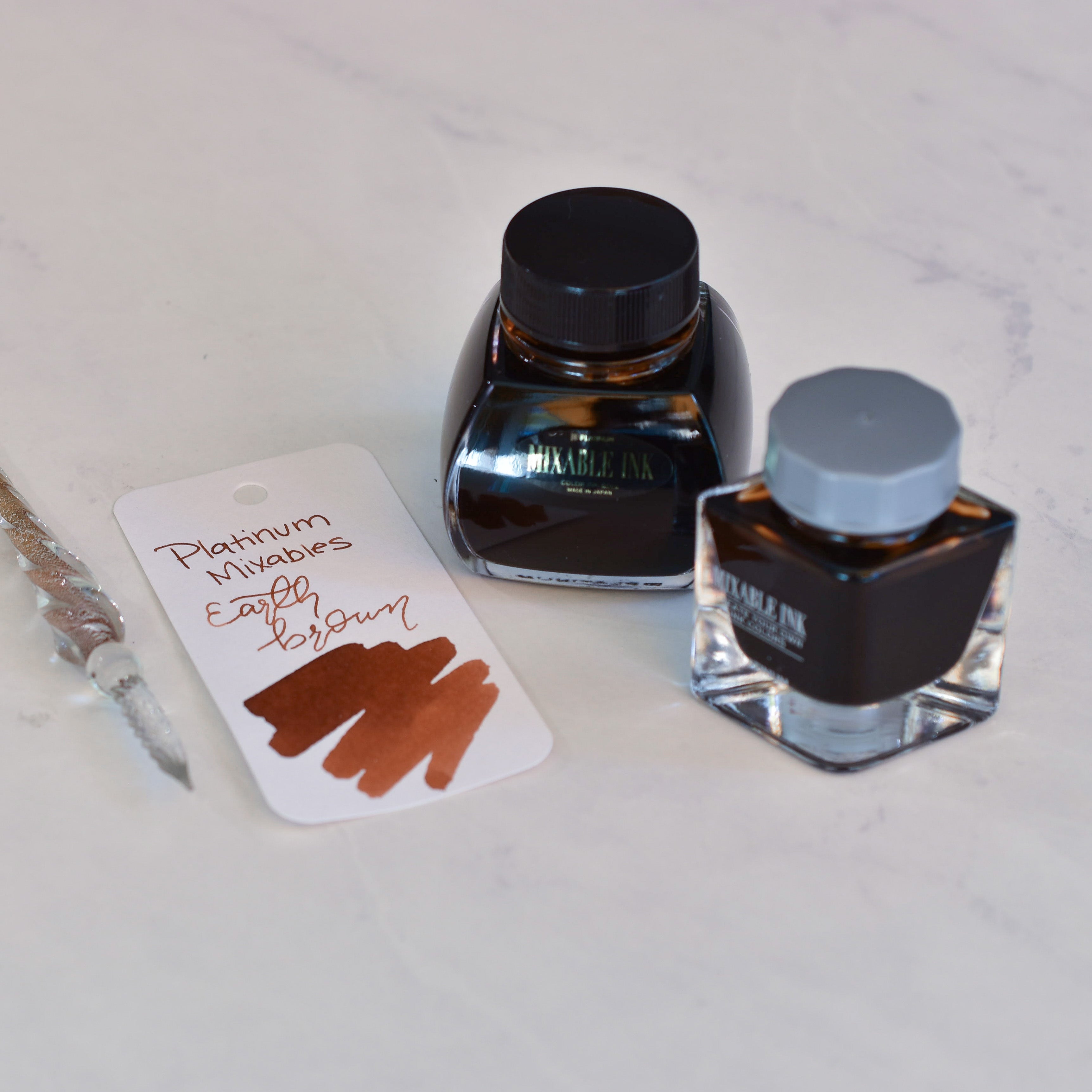 Platinum Mixable Ink Bottle - Earth Brown – Truphae