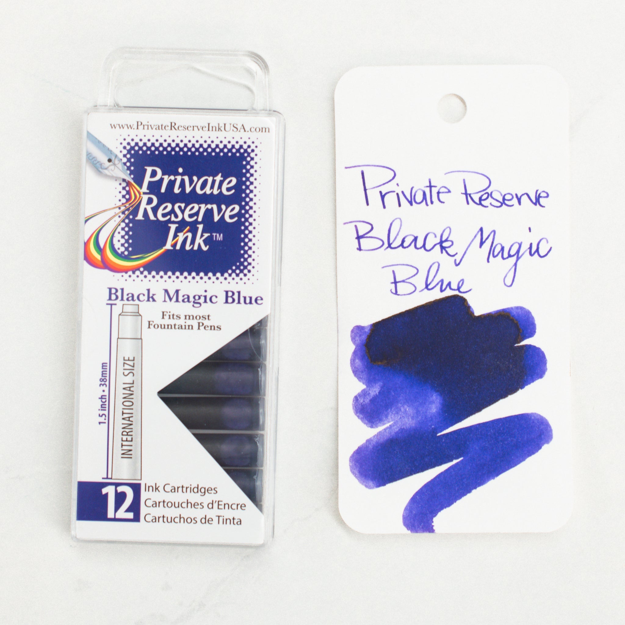 Private Reserve Black Magic Blue Ink Cartridges – Truphae