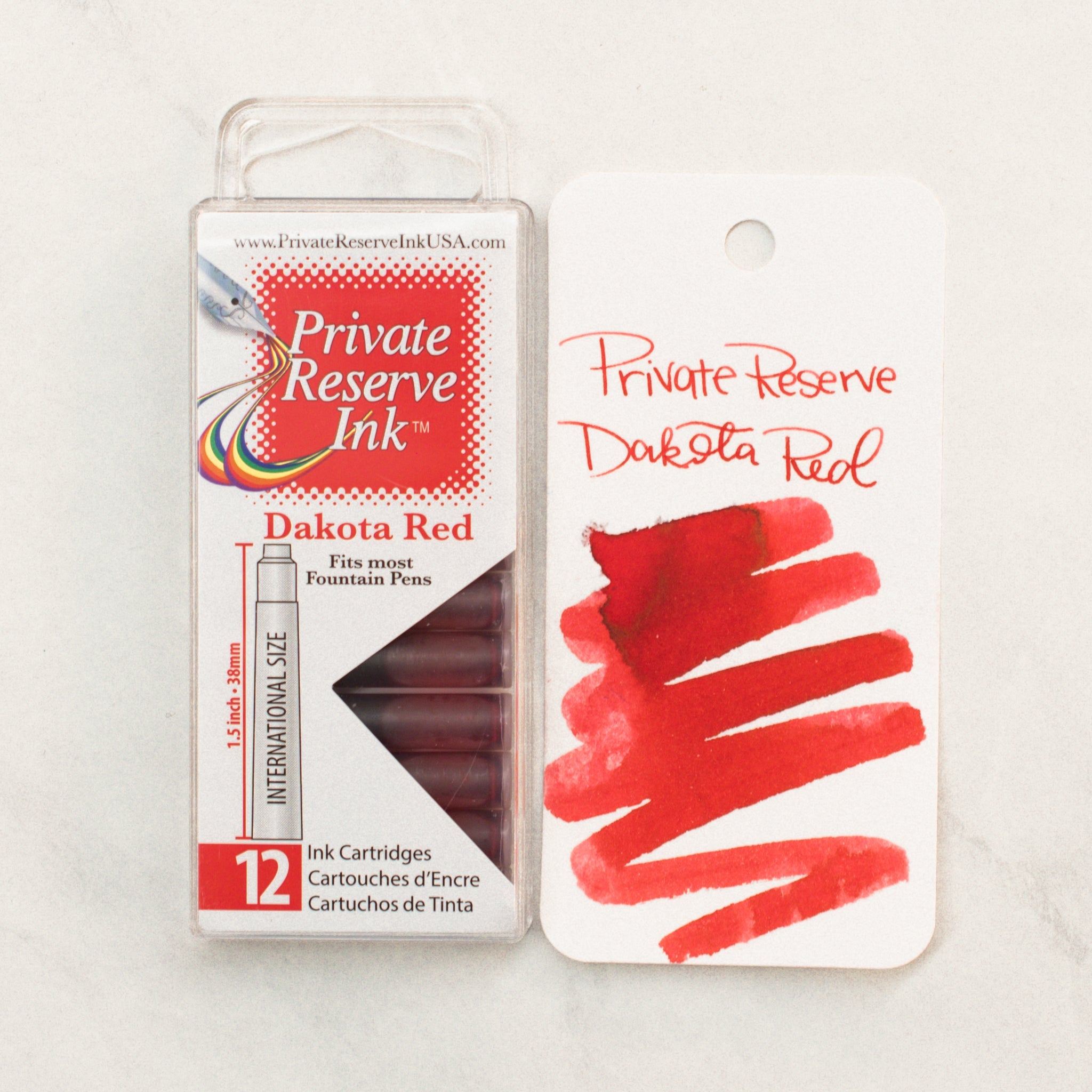 Private Reserve Ink Cartridges - Dakota Red – Truphae