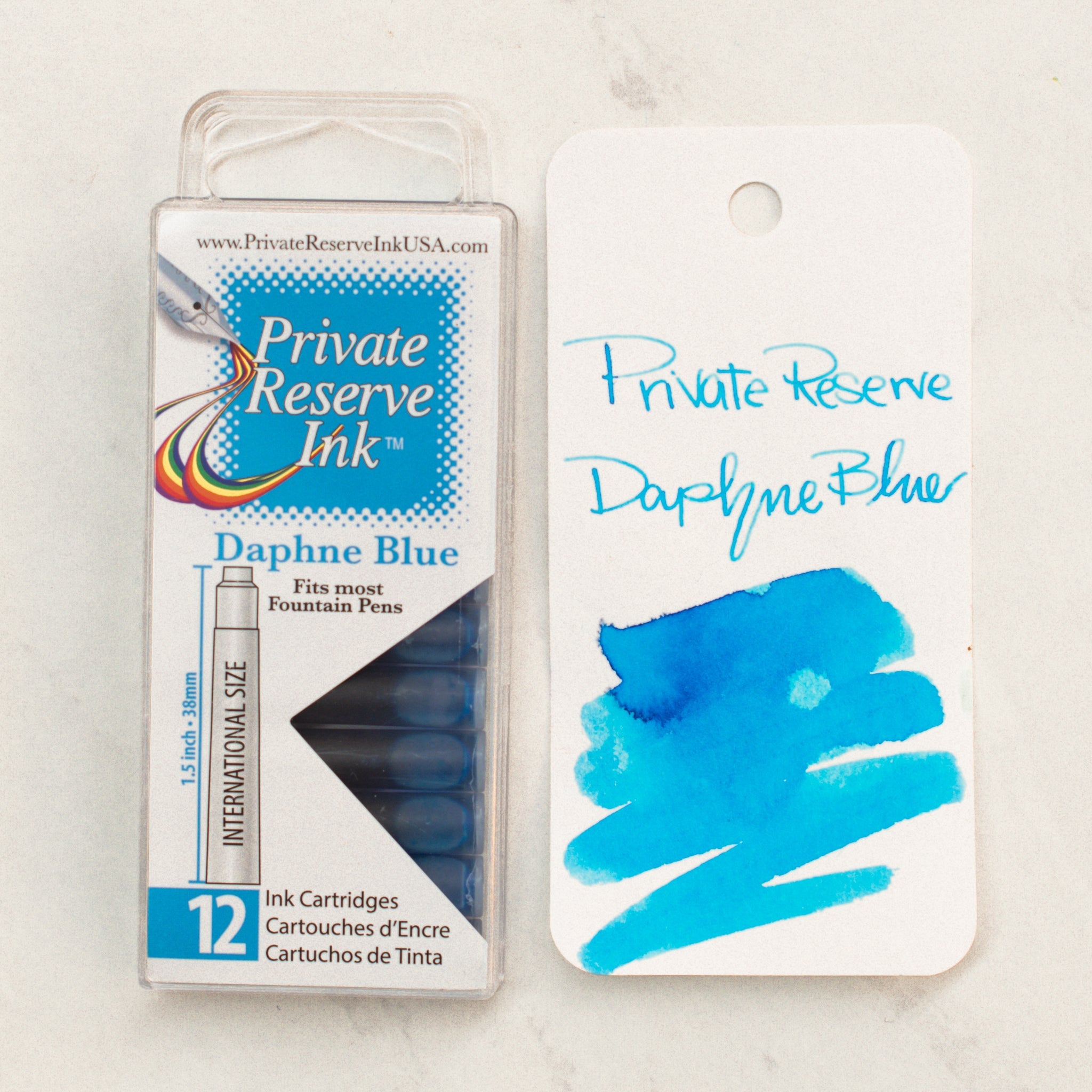Private Reserve Ink Cartridges - Daphne Blue – Truphae