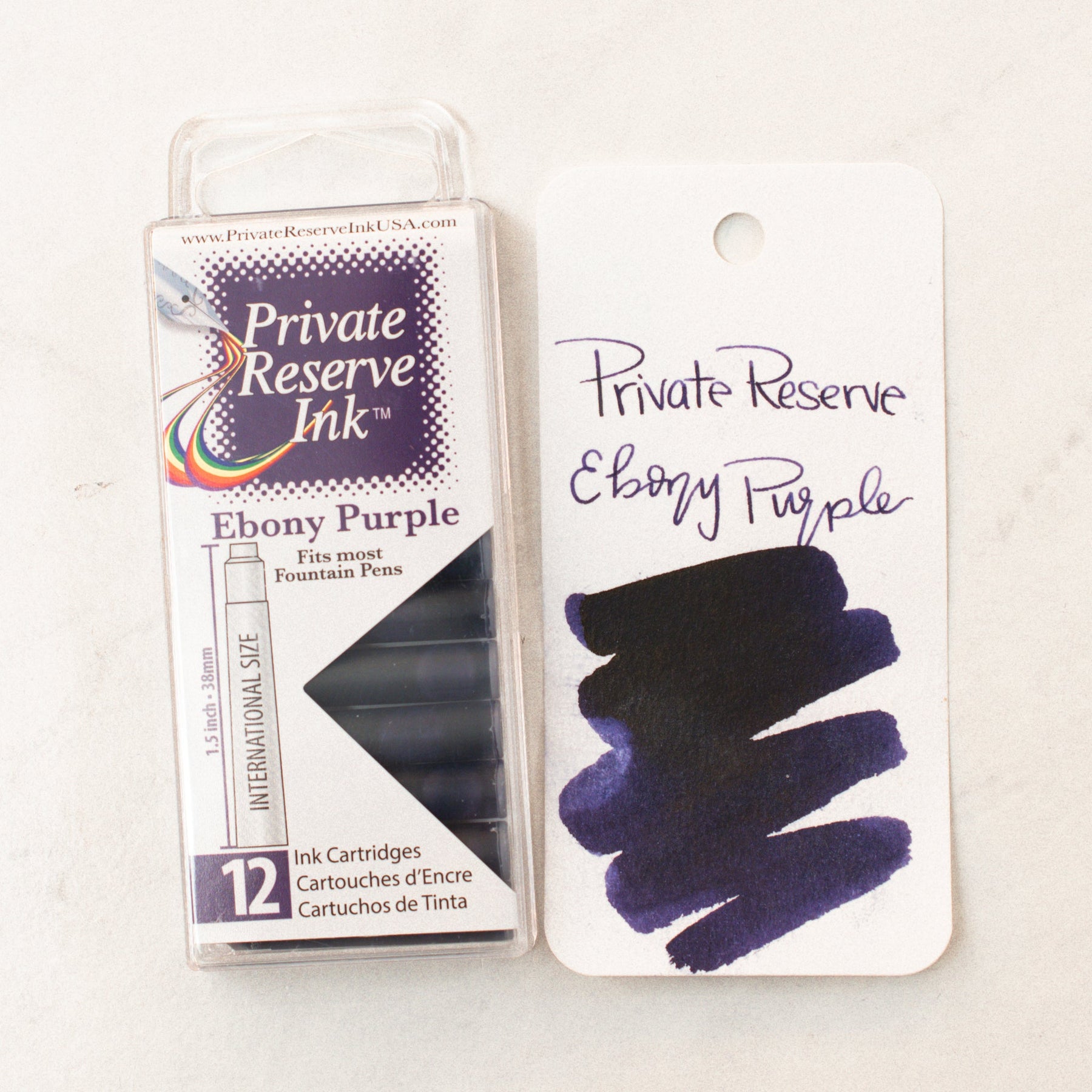 Private Reserve Ebony Purple Ink Cartridges – Truphae