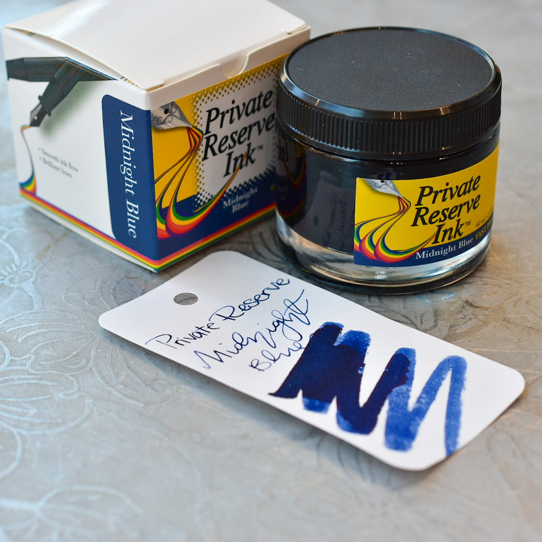 Private Reserve Fast Dry Ink Bottle - Midnight Blue – Truphae