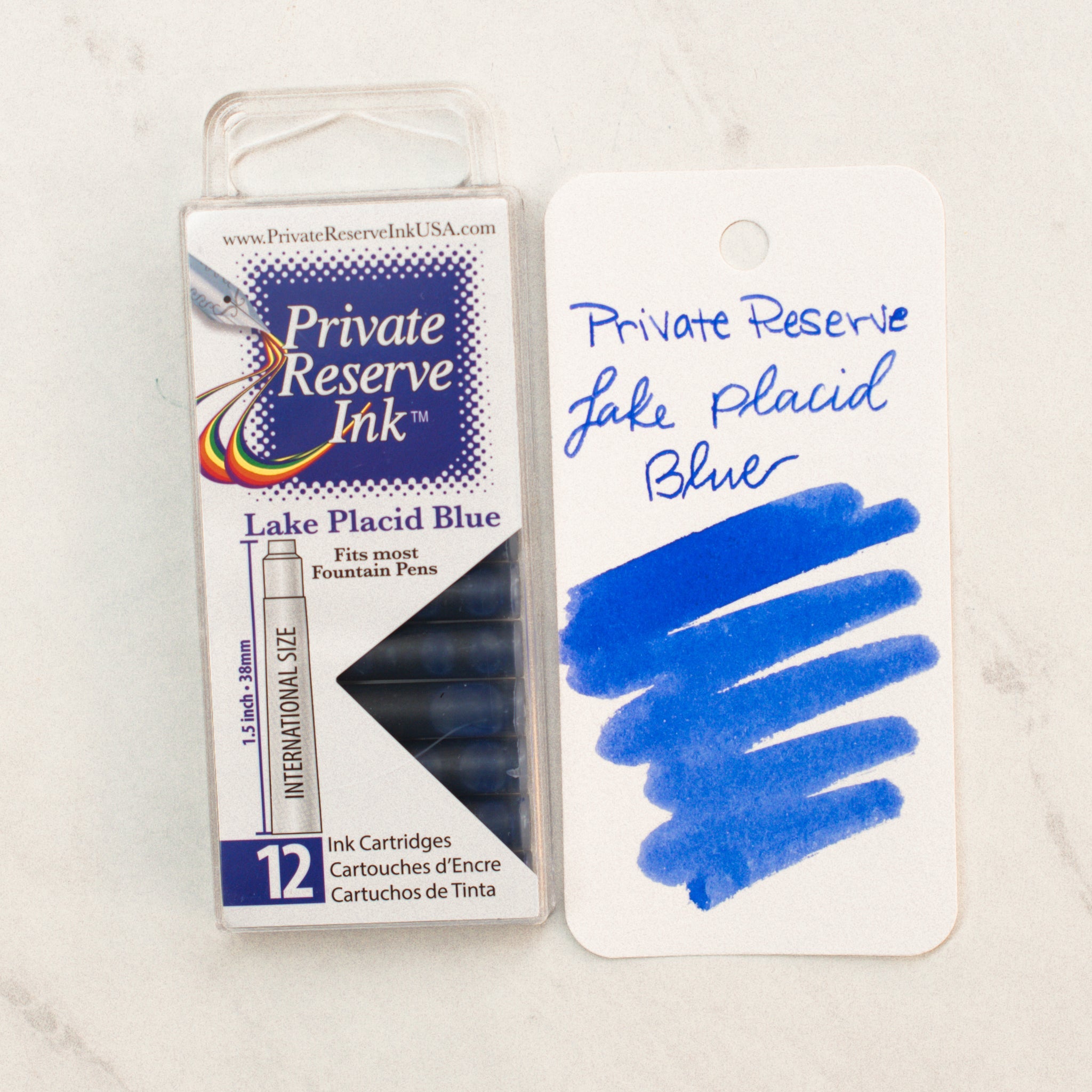 Private Reserve Ink Cartridges - Lake Placid Blue – Truphae